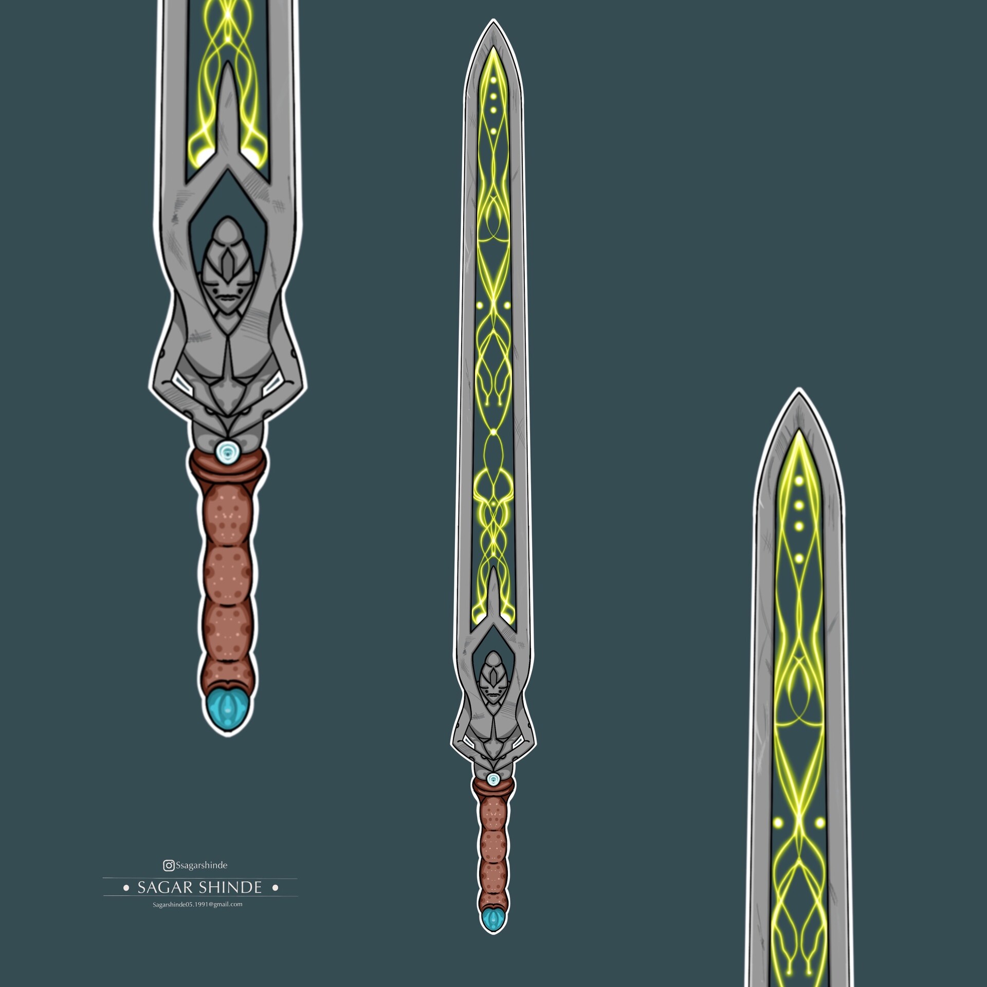 ArtStation - Magical sword