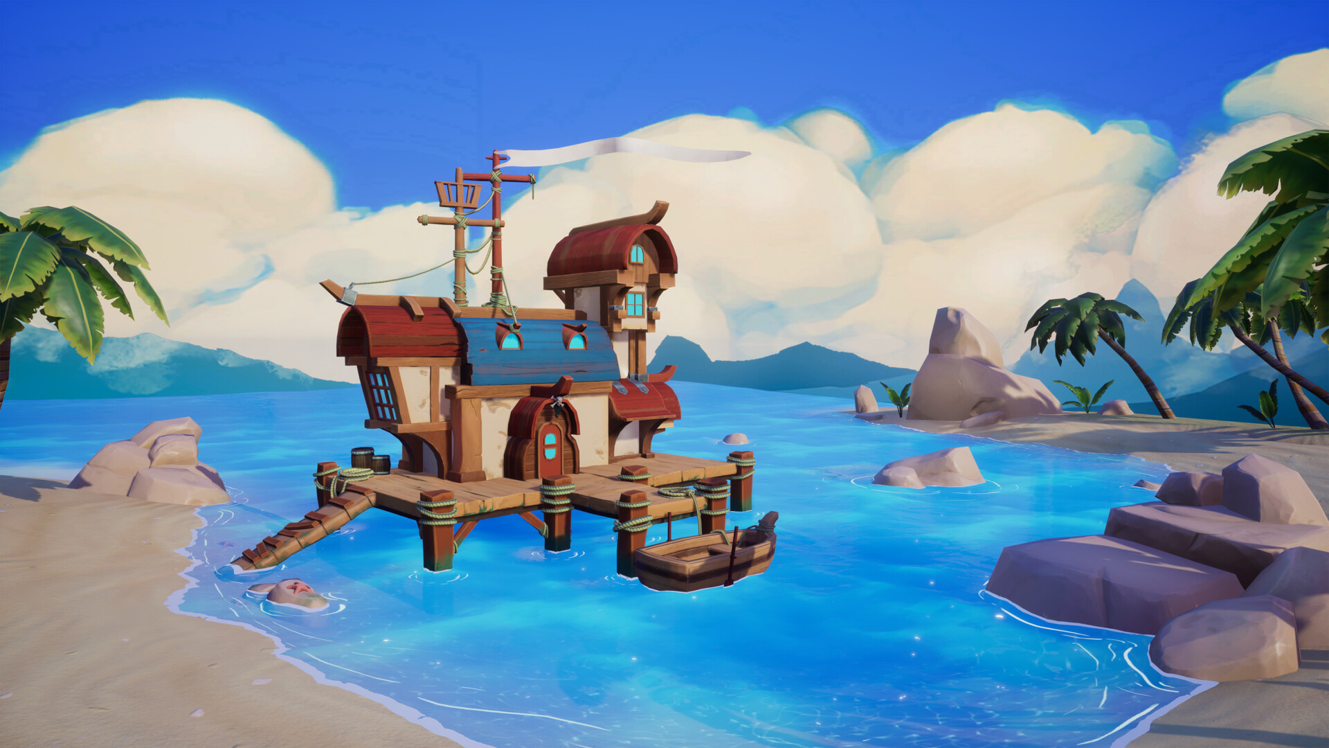 ArtStation - Pirate house