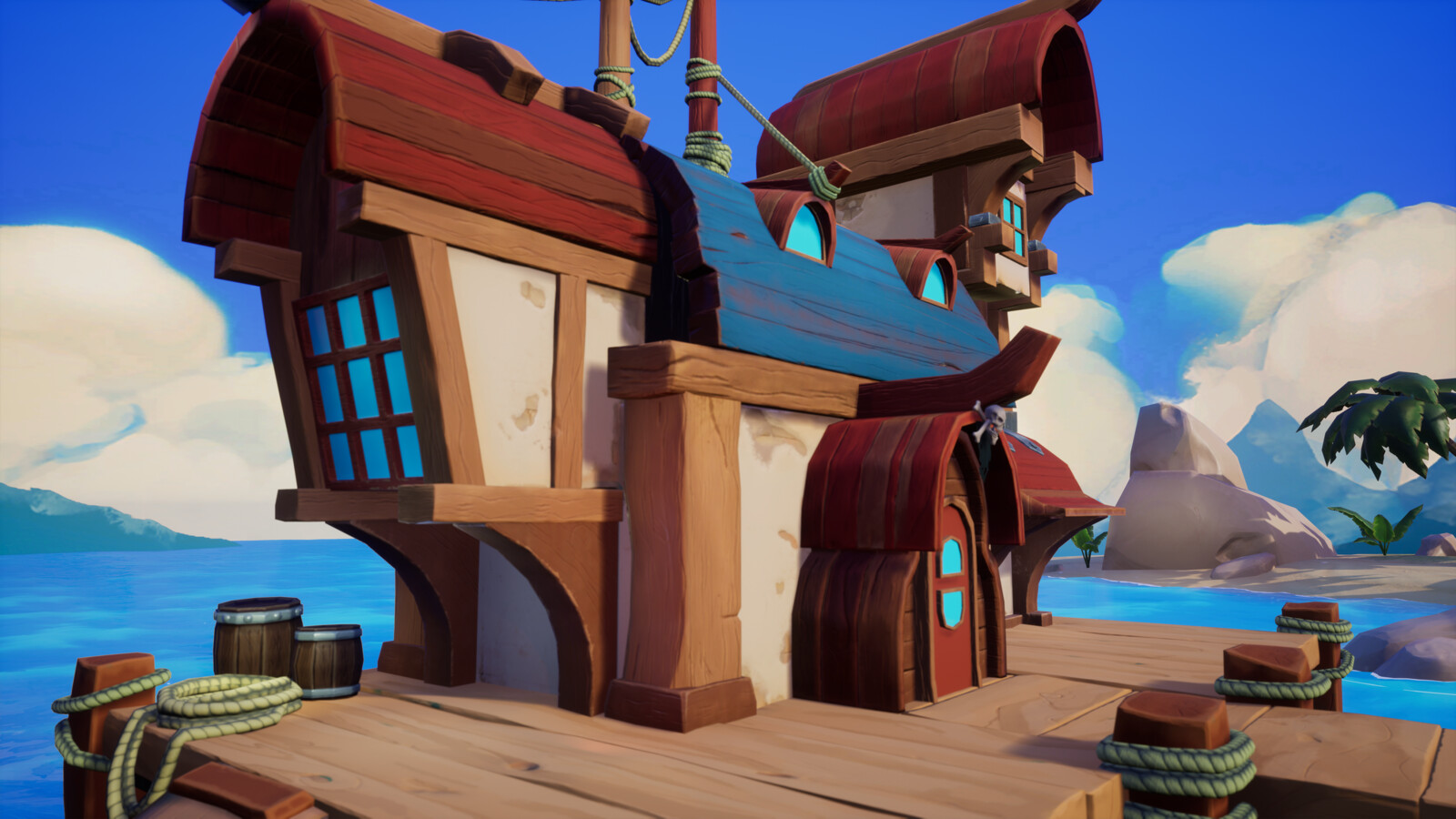 Lachlan Dunbar - Pirate house