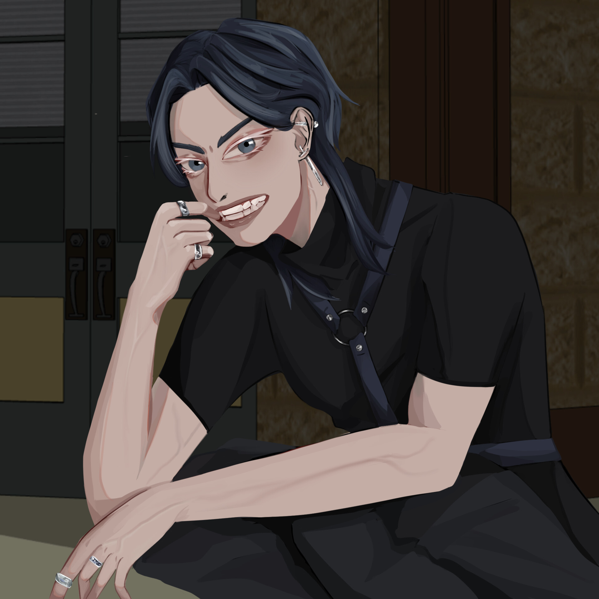 ArtStation - Blue man