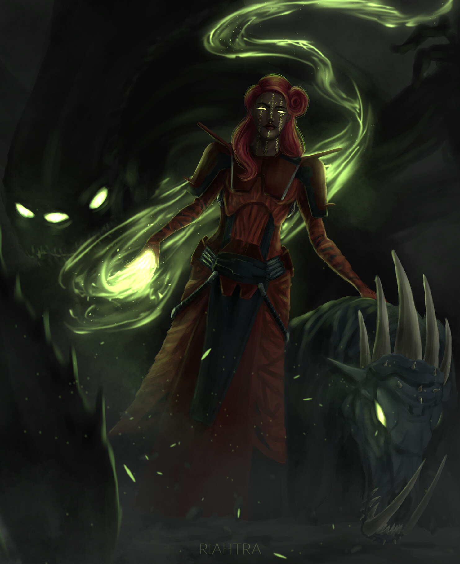ArtStation - Sith Sorceress