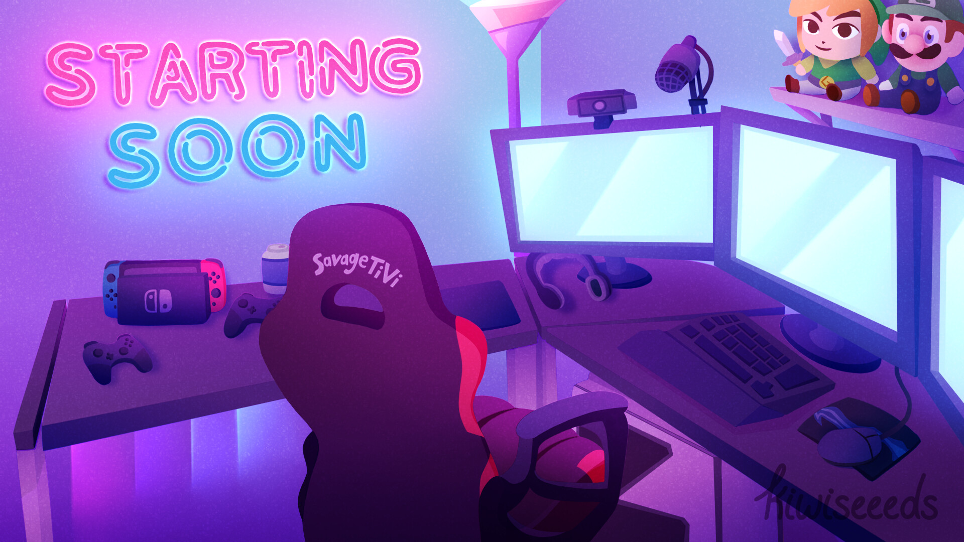 Daniella M. - SavageTiVi Starting Stream Layout