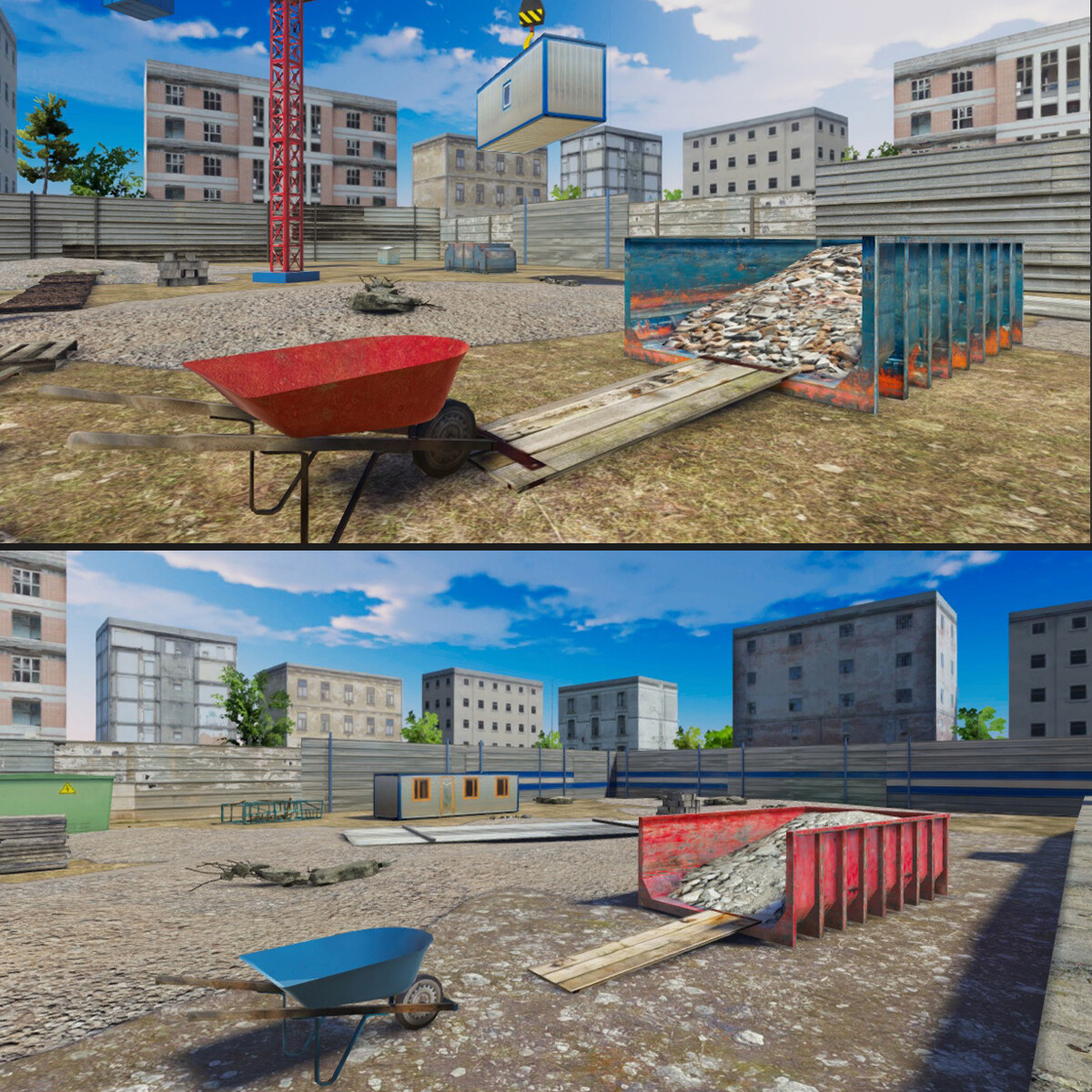 Ildar - Abandoned House set