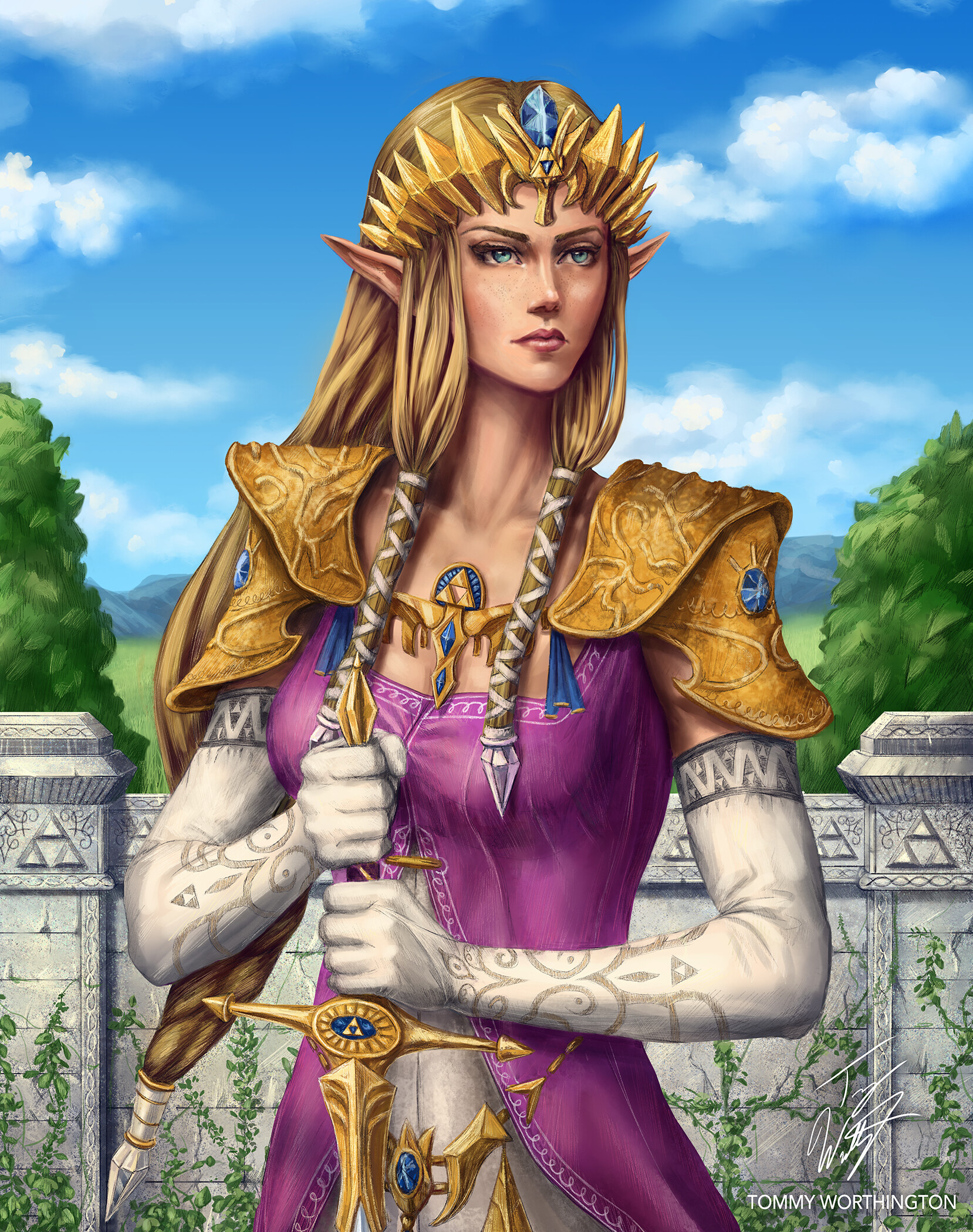 ArtStation - Princess Zelda