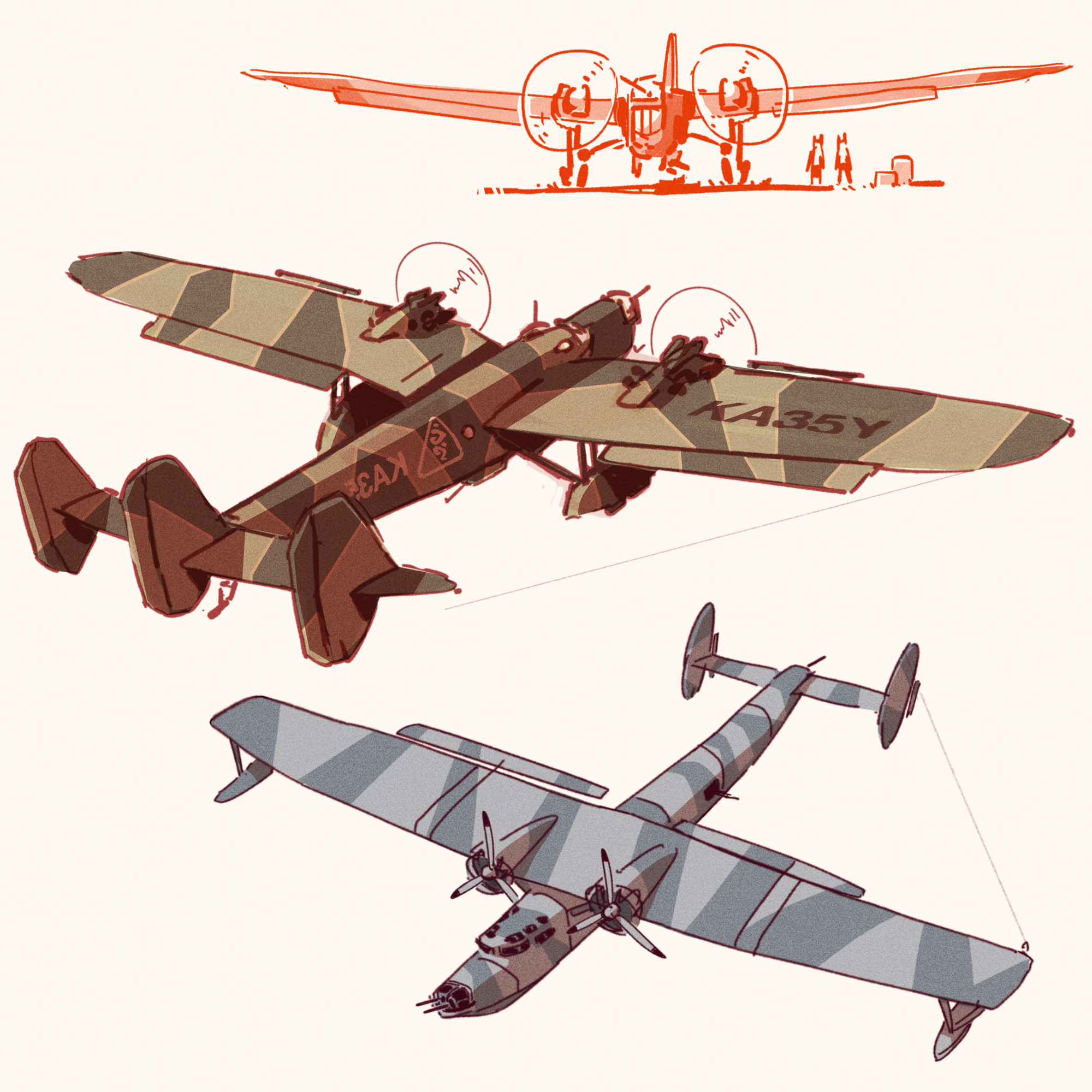 Leonardo Mazzoli - lots of aircrafts