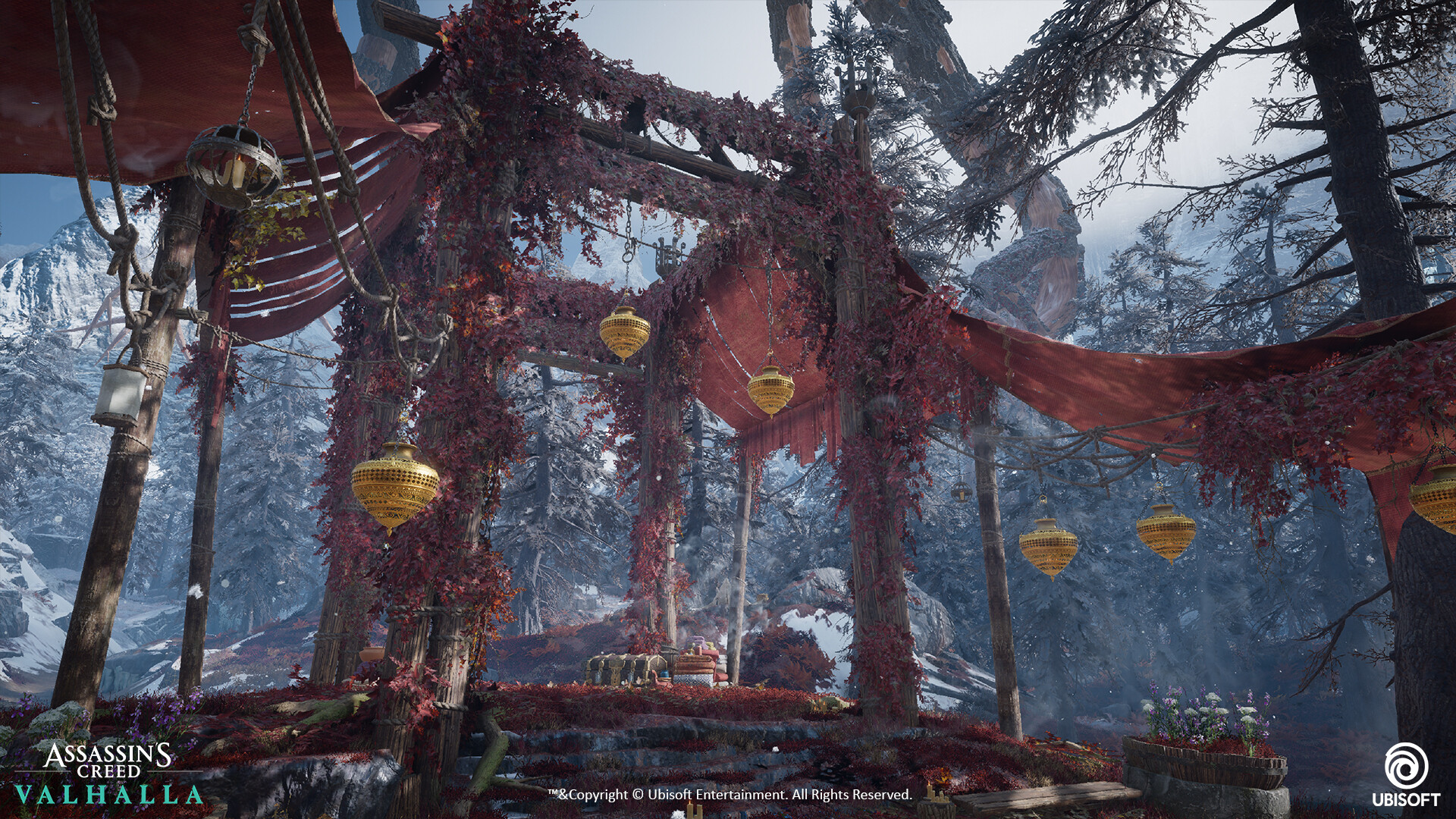 ArtStation - Assassin's Creed Valhalla - Wedding Altar Illusion