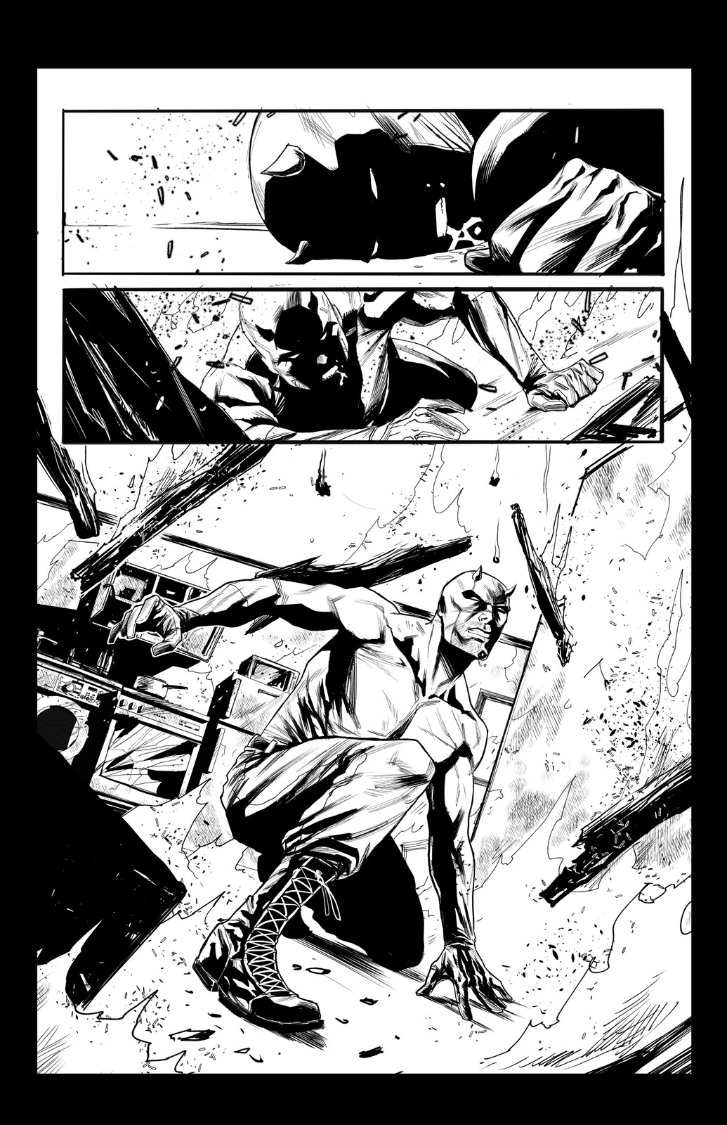 Rapha Lobosco - Daredevil Sample Pages