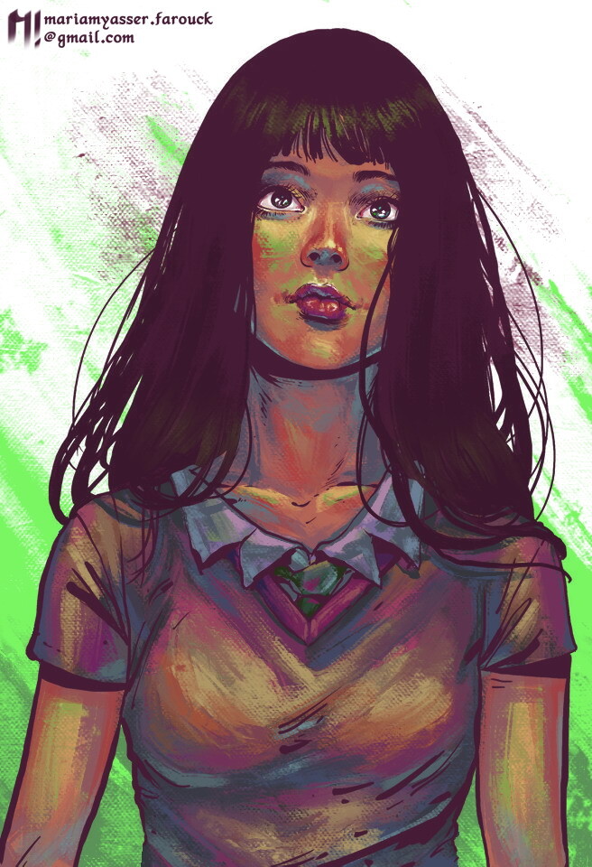 ArtStation - La Vallesanita _ COLORS by MariamYasser