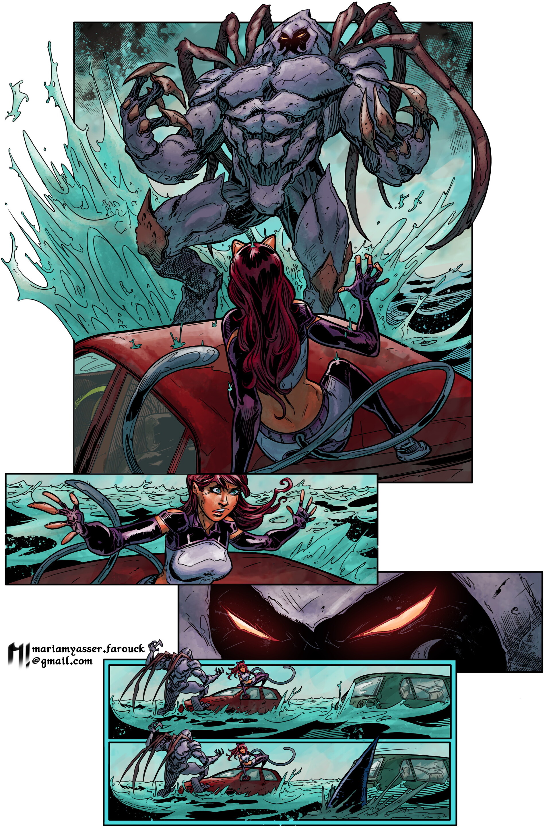 ArtStation - Critters colored by MARIAM YASSER