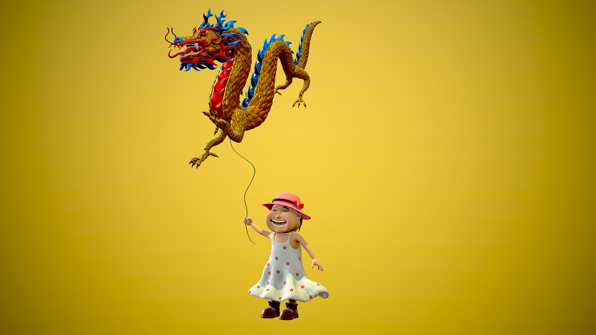 ArtStation - Child with Dragon