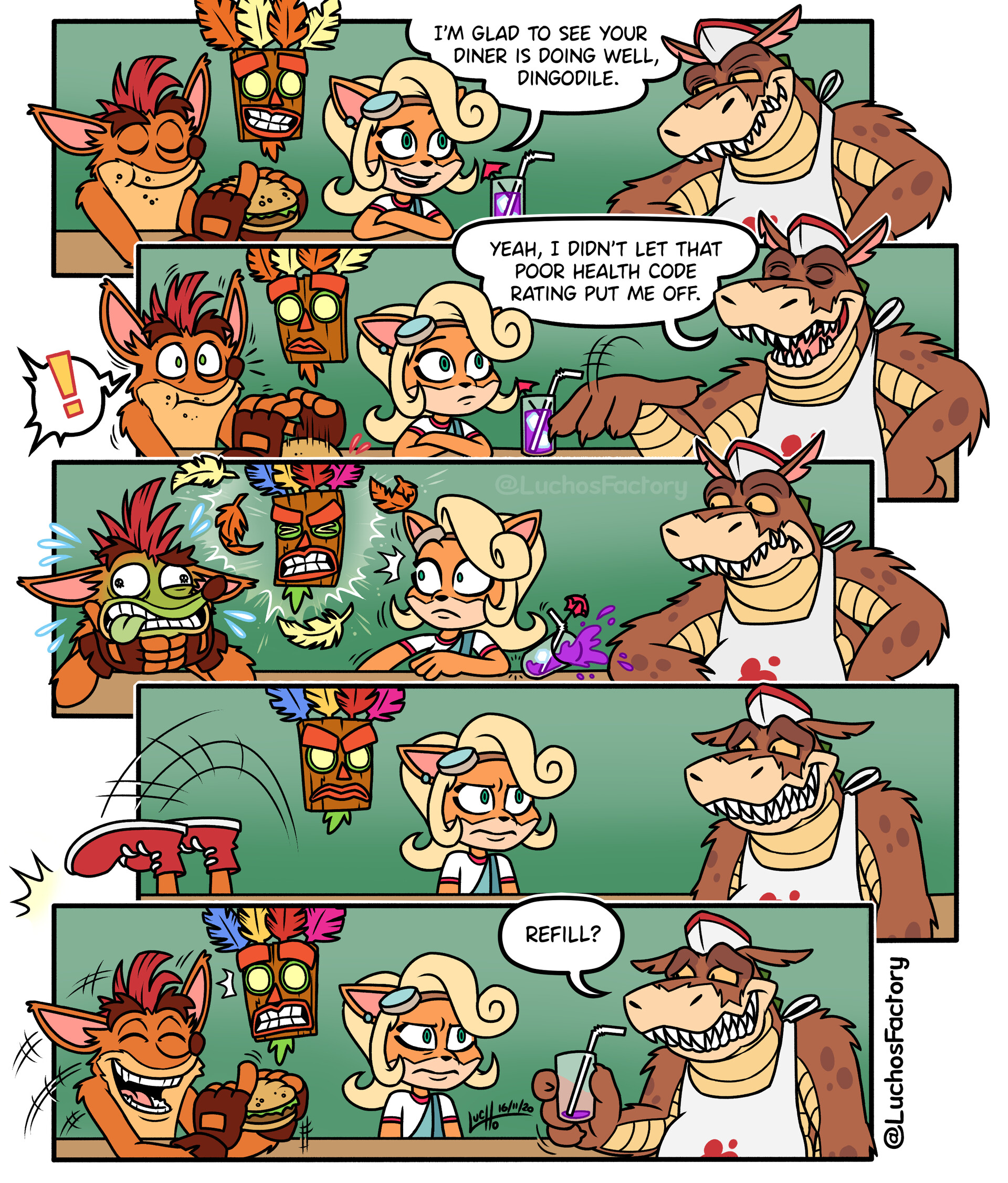 ArtStation - Crash Bandicoot Comic 4 [FAN ART]