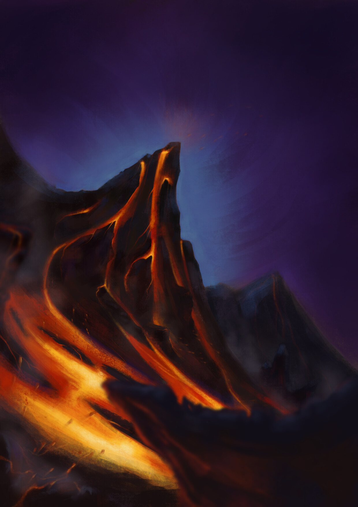 ArtStation - Volcano