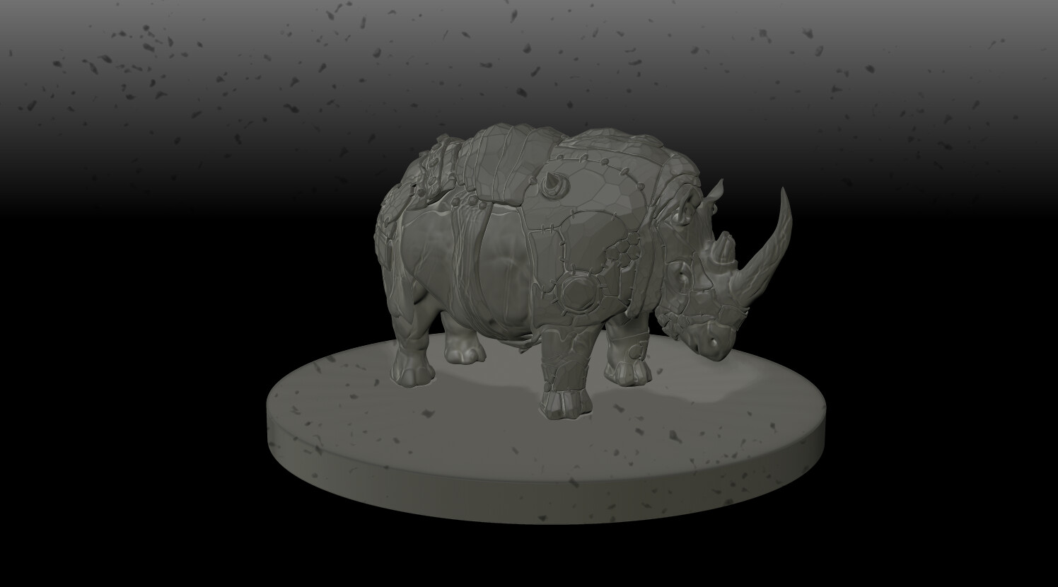 ArtStation - Armored Rhino Greenbe
