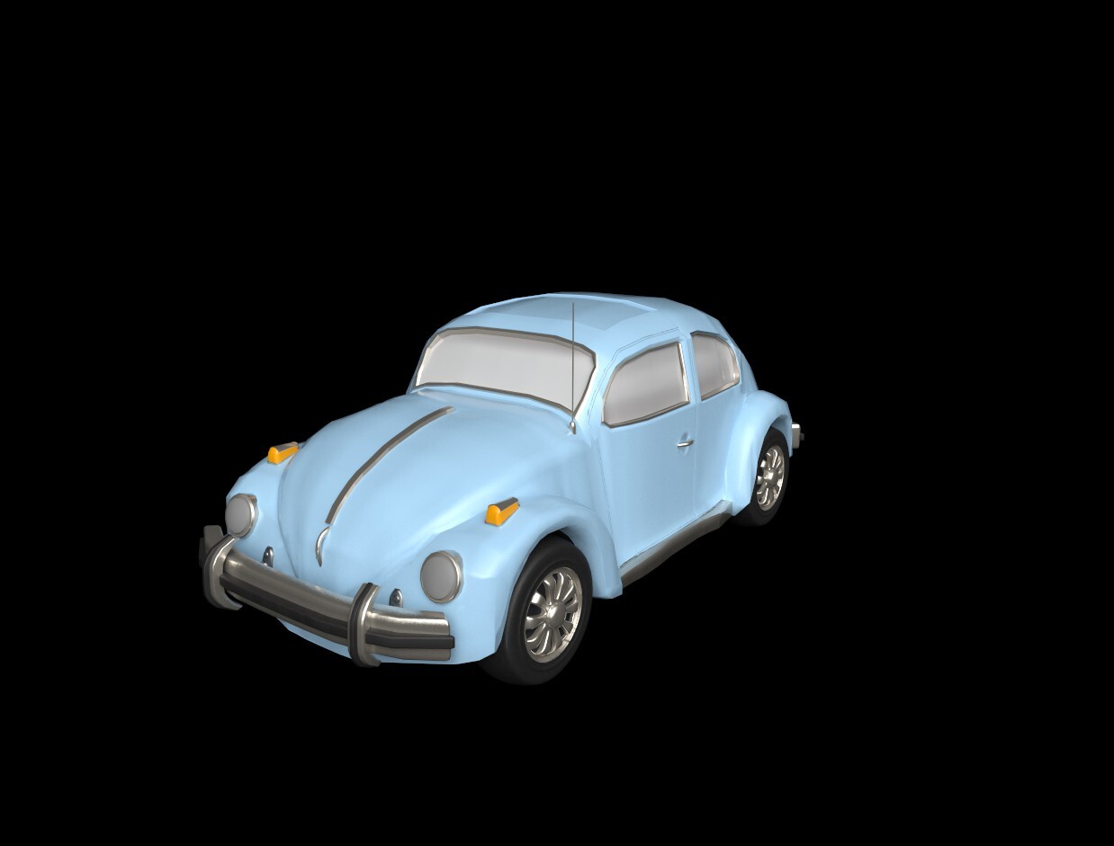 Nancy Perrin - 1973 Volkswagen Bug, WIP