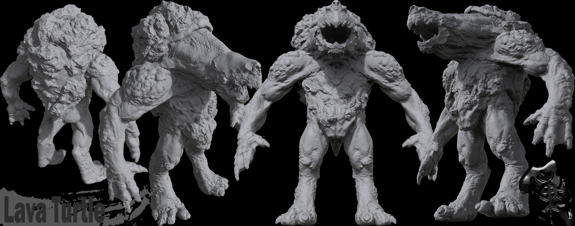 ArtStation - Lava Turtle