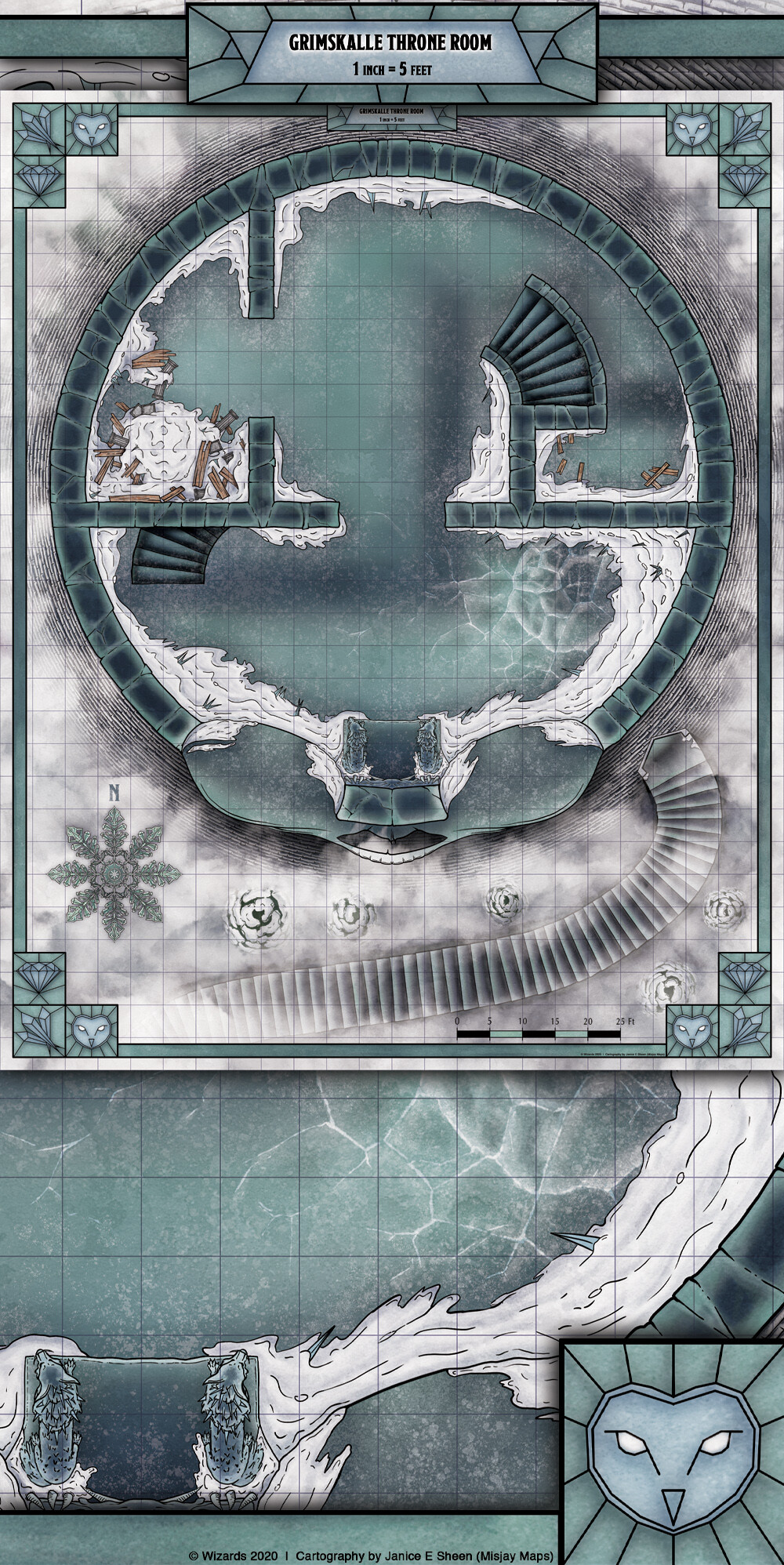 ArtStation - Grimskalle Throne room