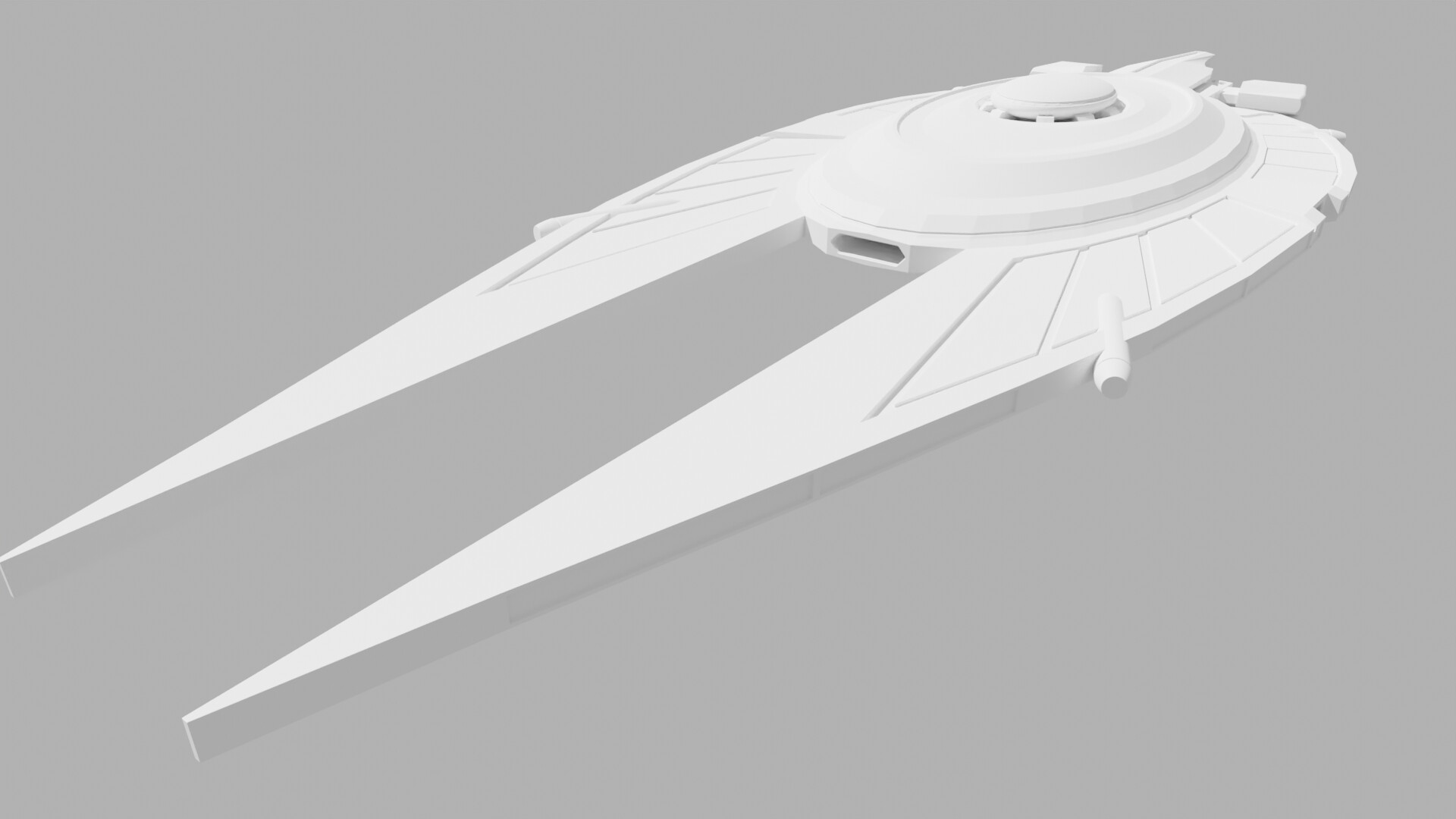 ArtStation - Chiss battlecruiser WIP 1