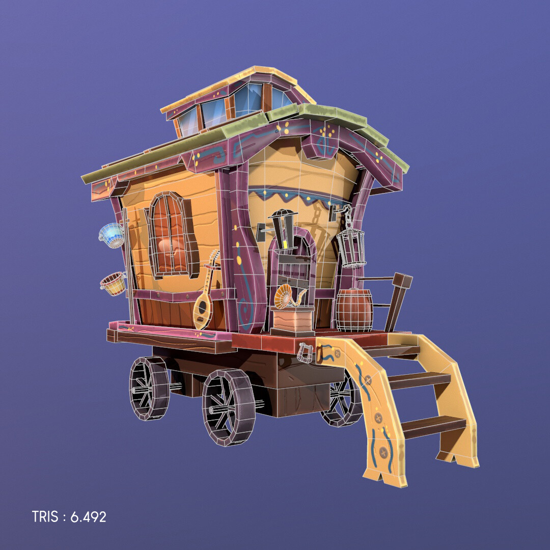 Justine Triat - Fortnite FanArt Props