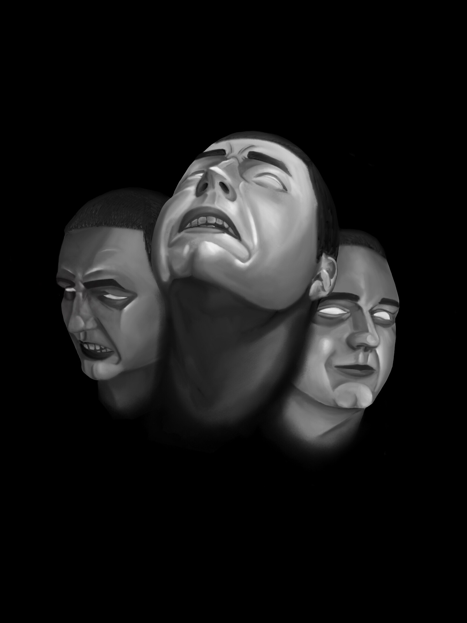 ArtStation - Angry, soul pain, fan