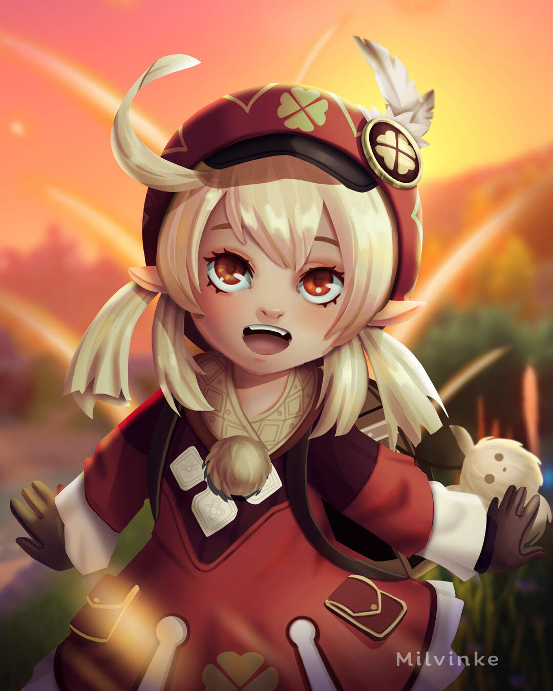 ArtStation - klee Genshin