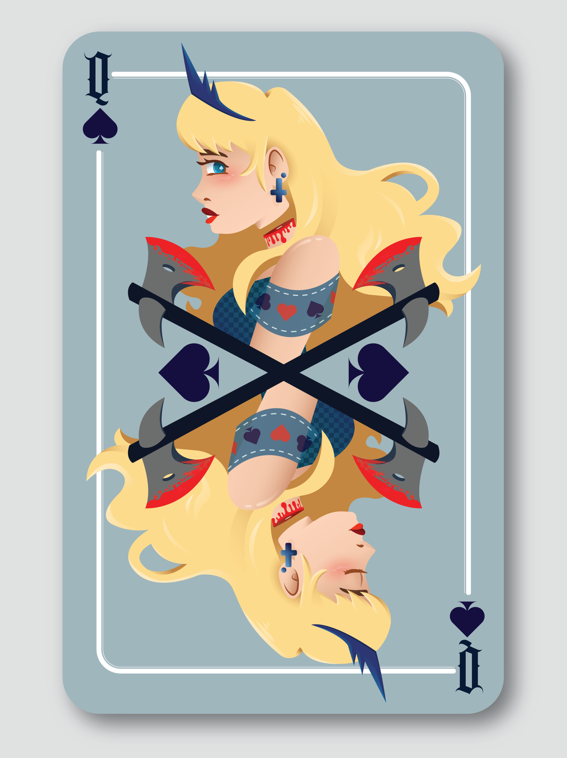 ArtStation - Queen of Spades project