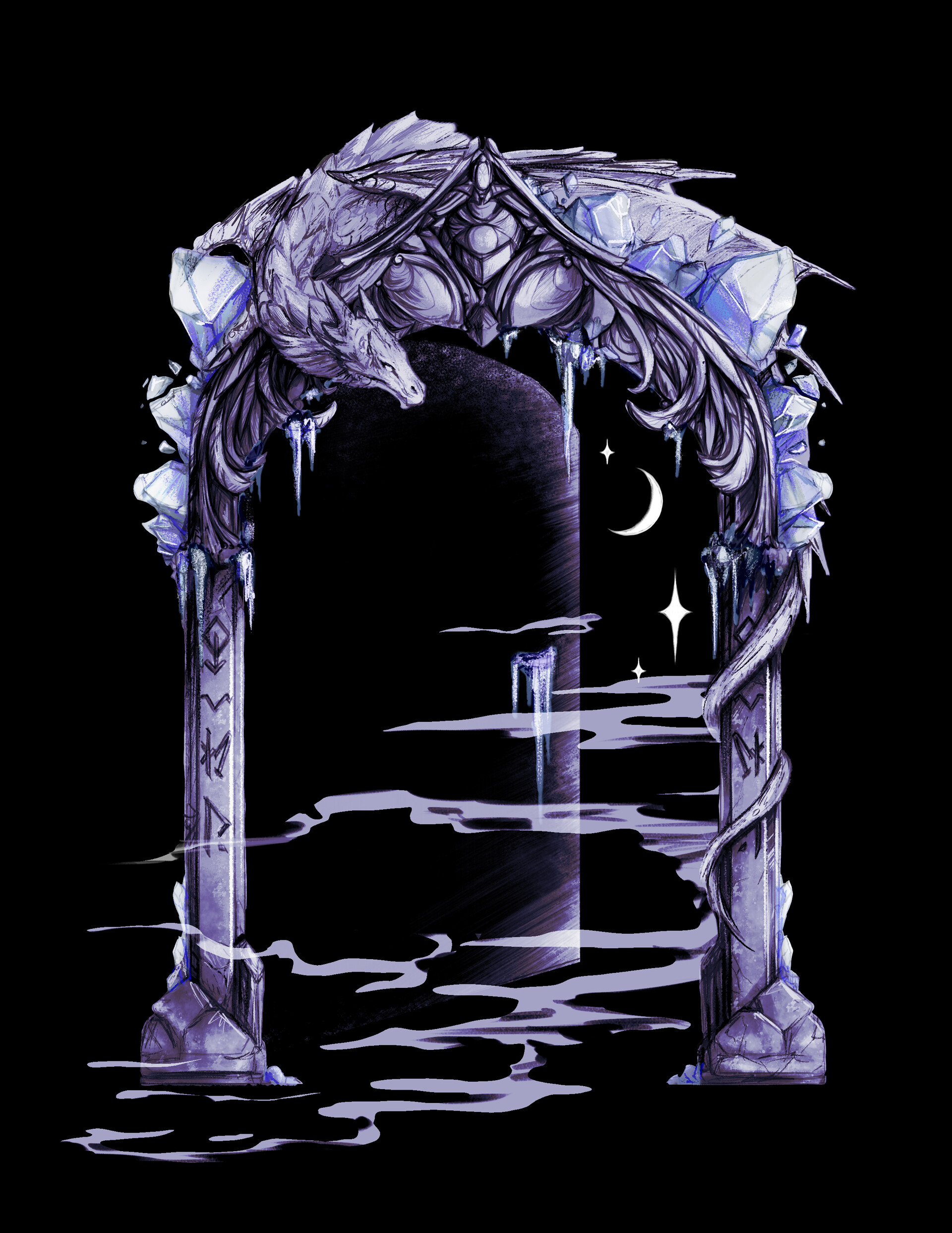 ArtStation - Frozen Door