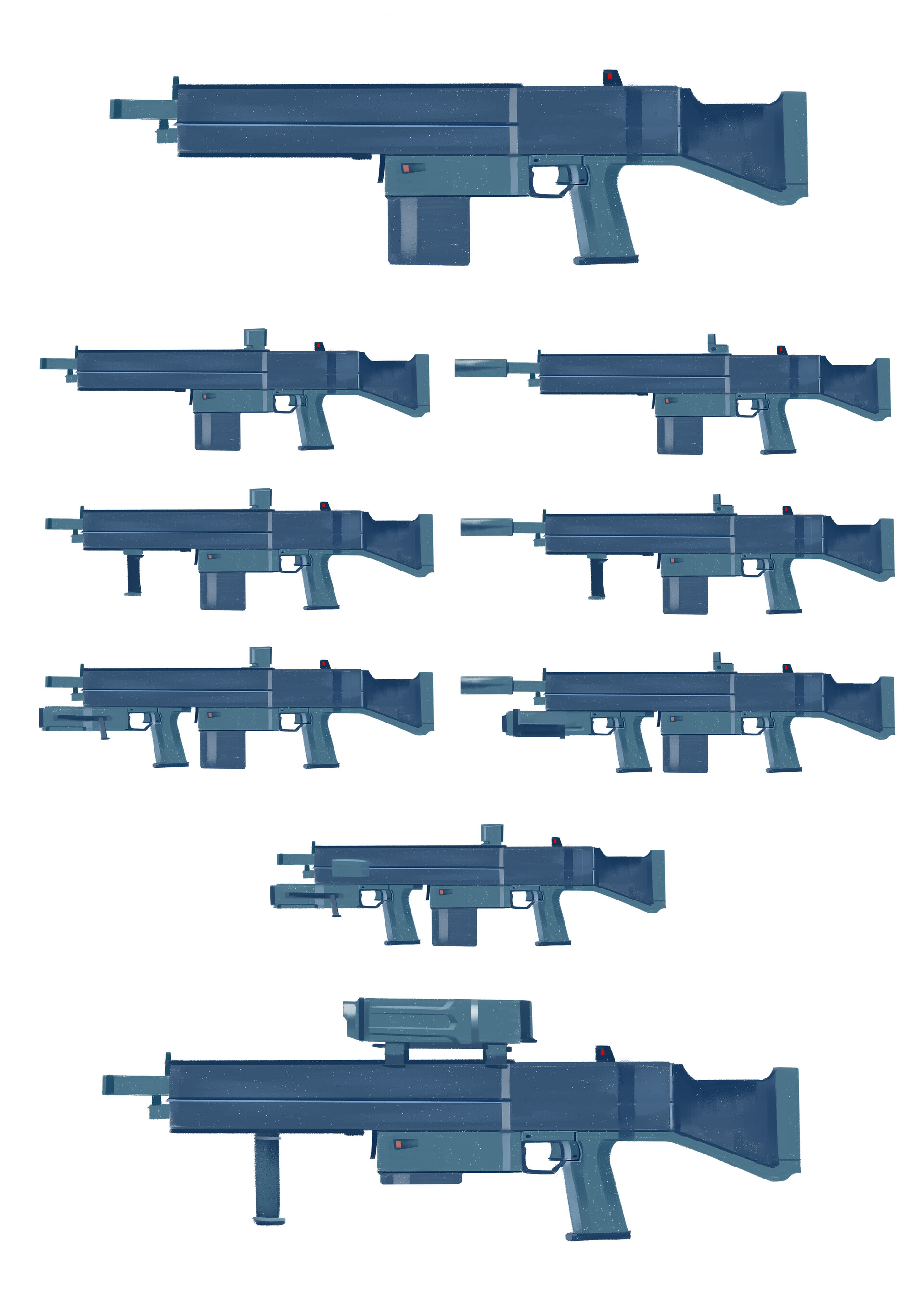 ArtStation - weapon sketch (version 1)