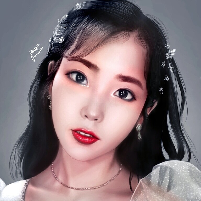 ArtStation - IU - Digital Portrait