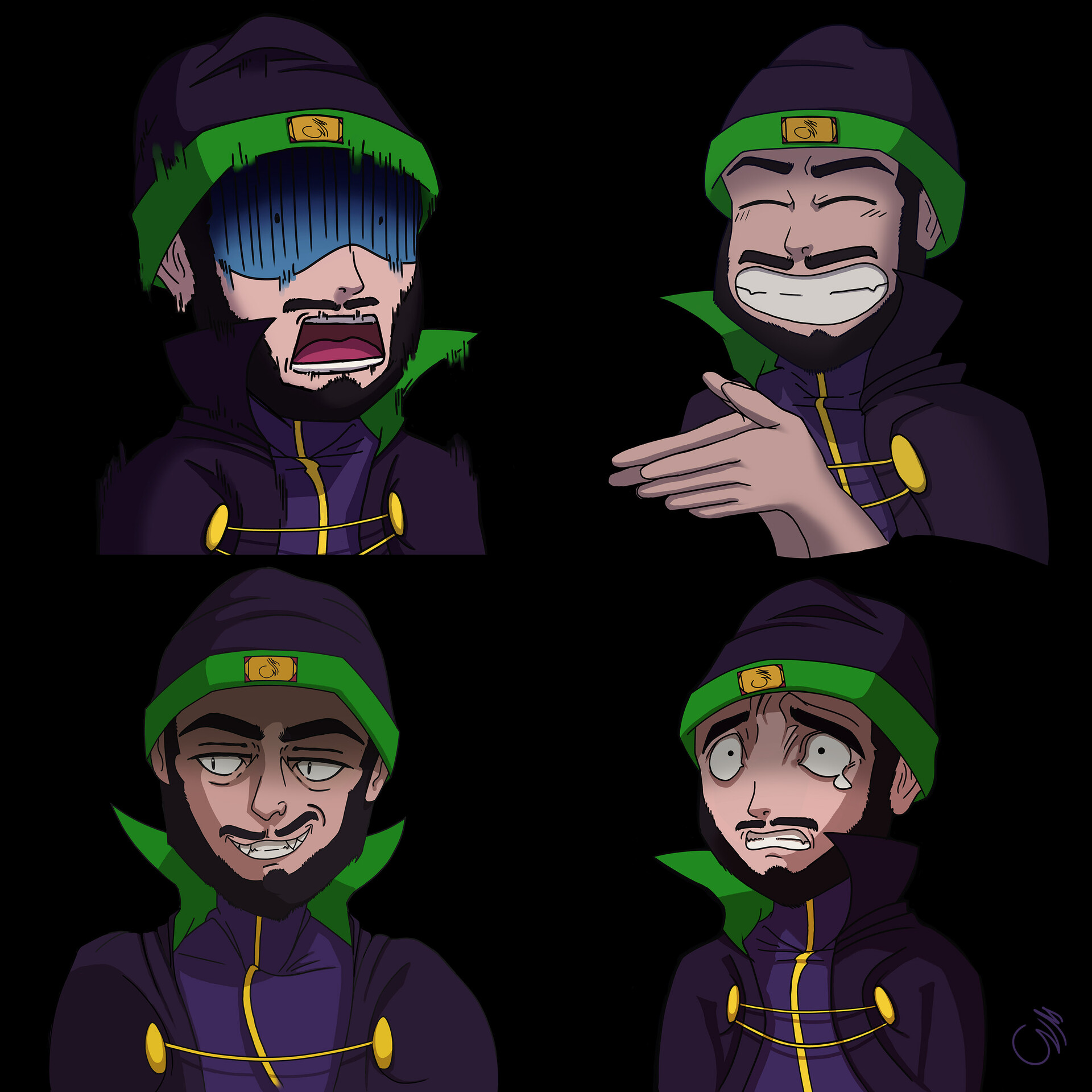 ArtStation - Master Trainer Chibi Expression