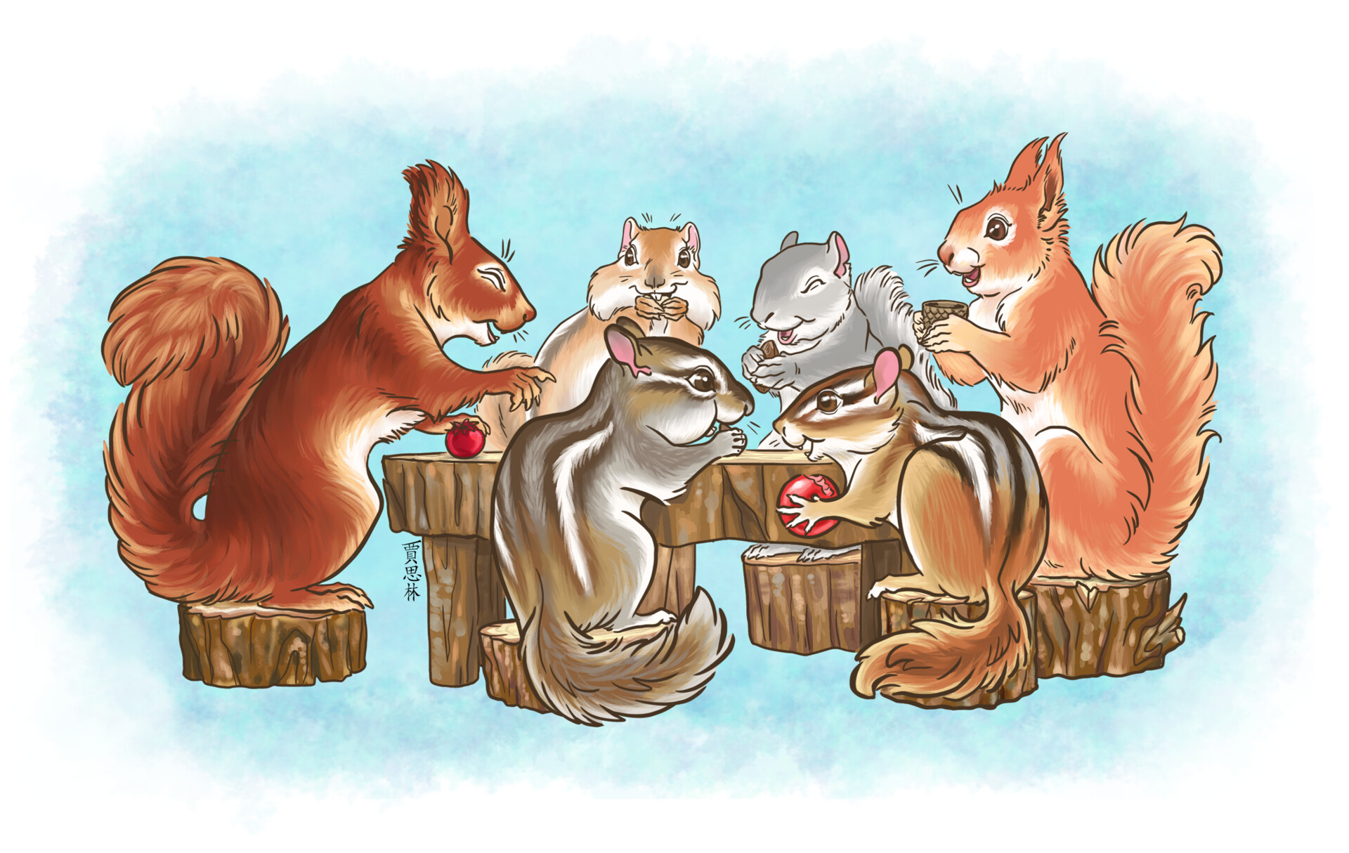 ArtStation - Rodent Party