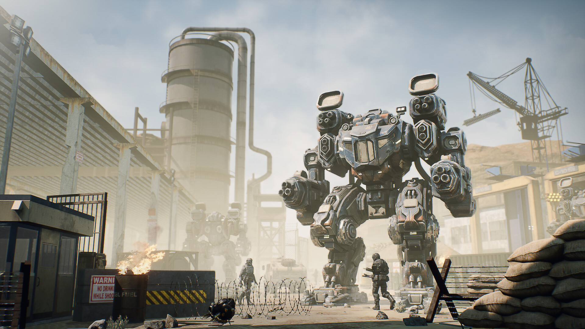 ArtStation - Desert military base