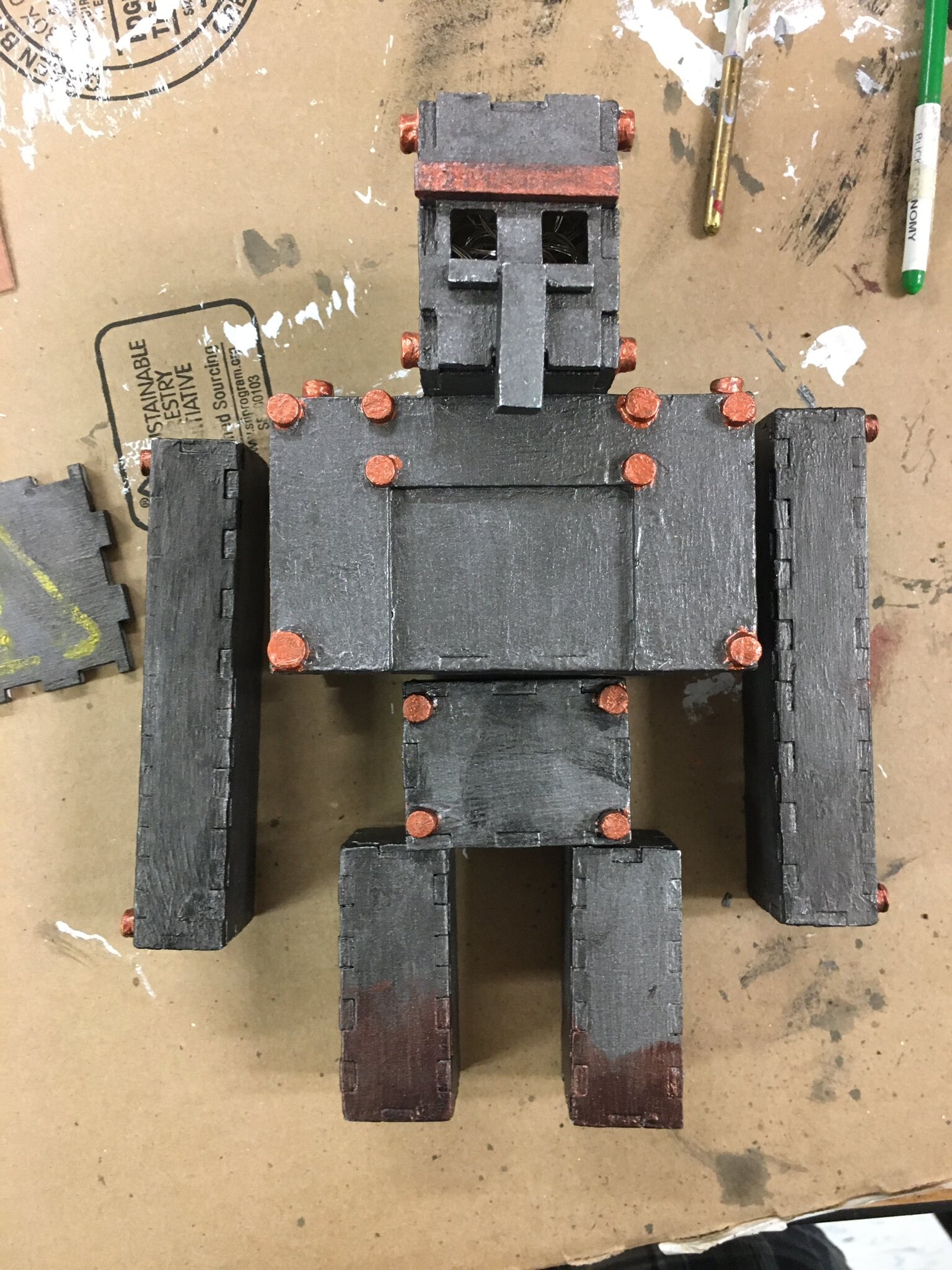 David Petratos - Iron Golem Statue!