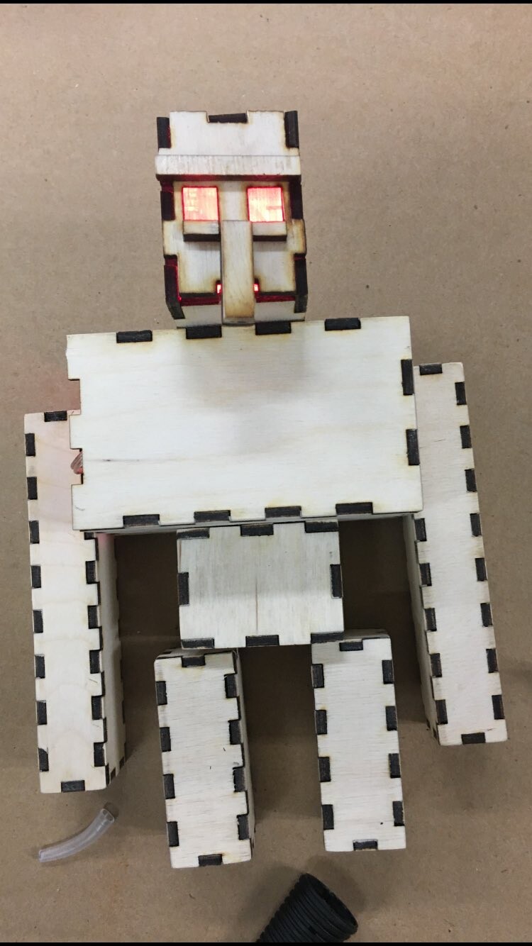 Papercraft Minecraft Iron Golem
