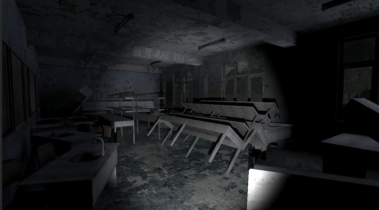 Creepy Abandoned School