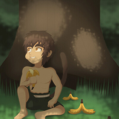 cryaotic monkey face