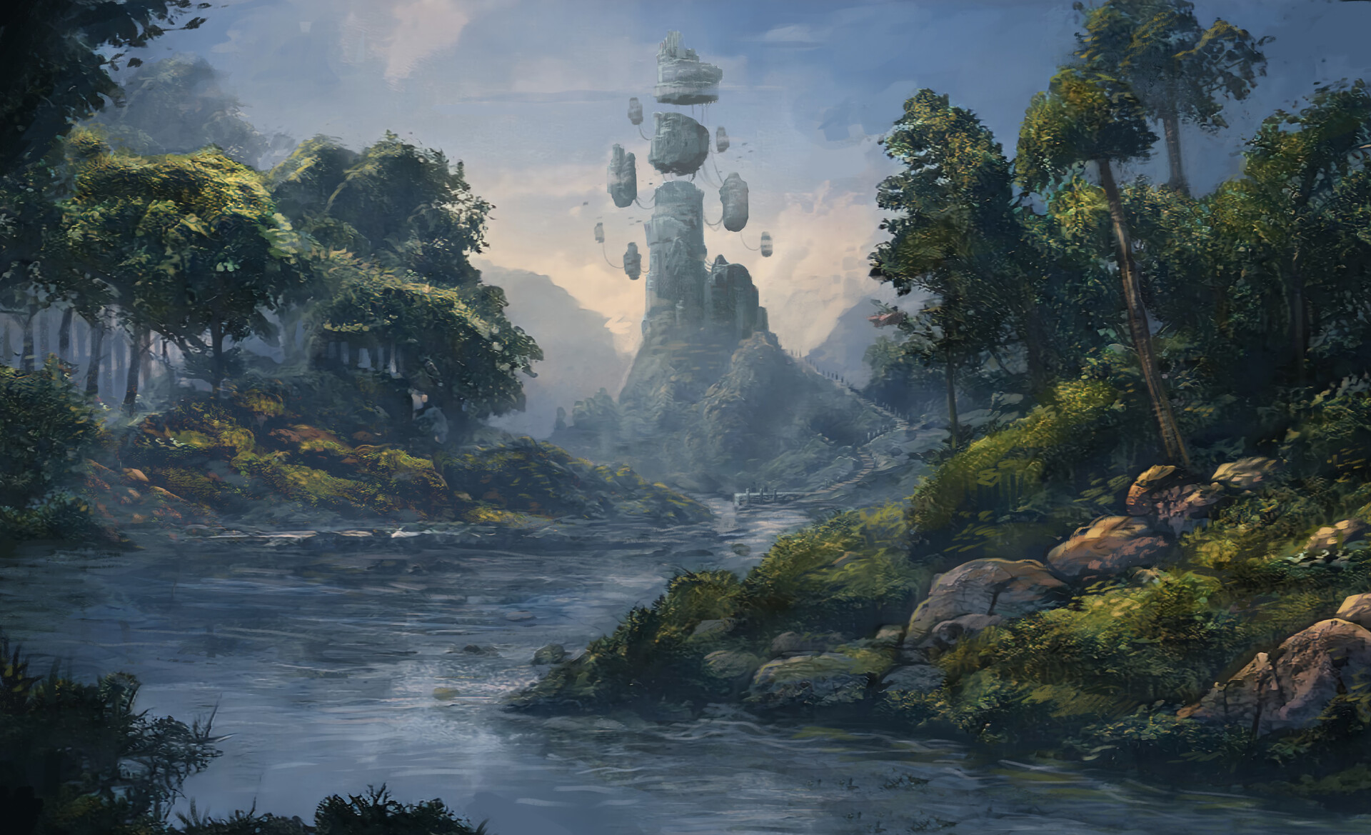 ArtStation - The wizard tower