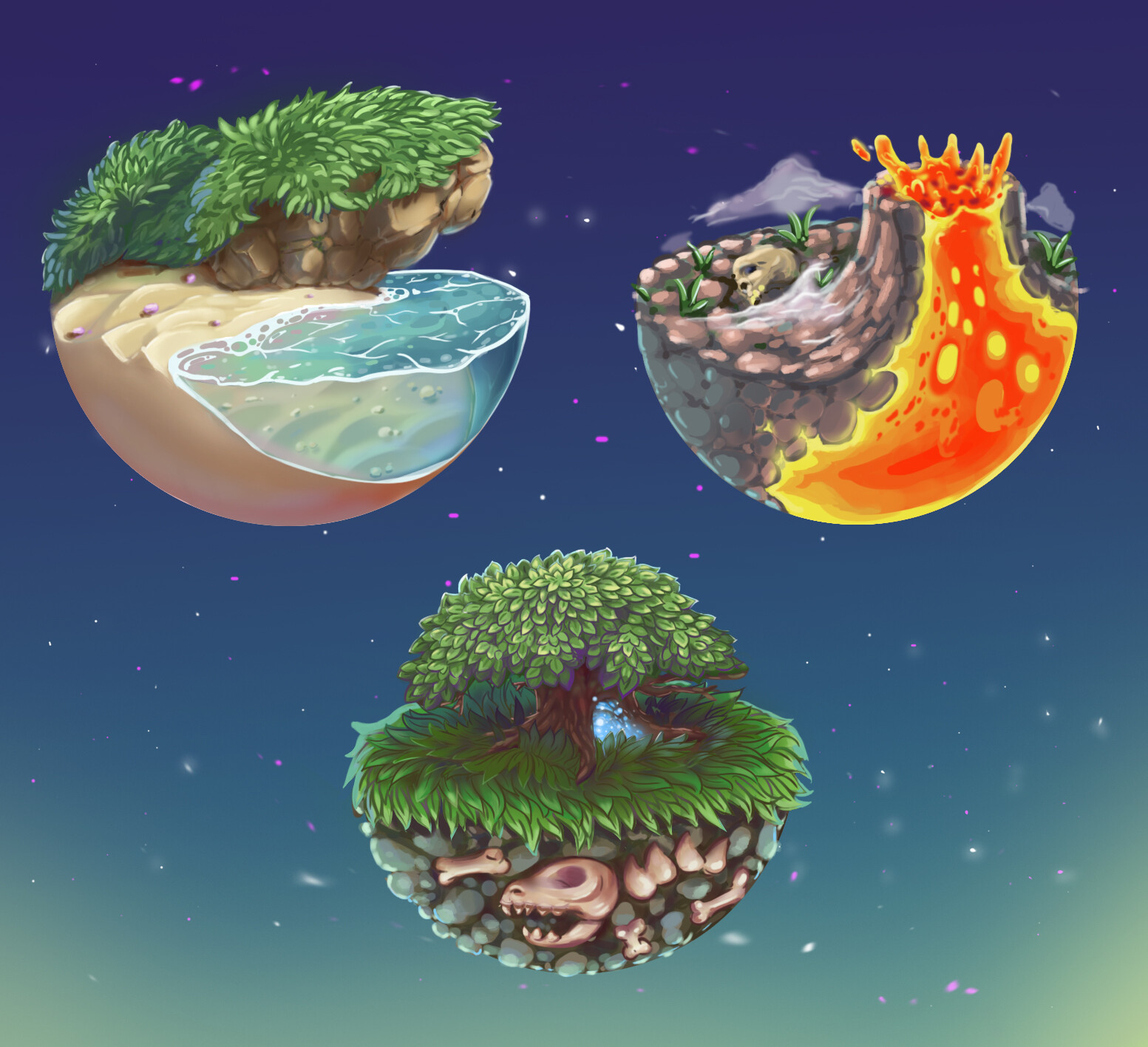 ArtStation - Islands concept.