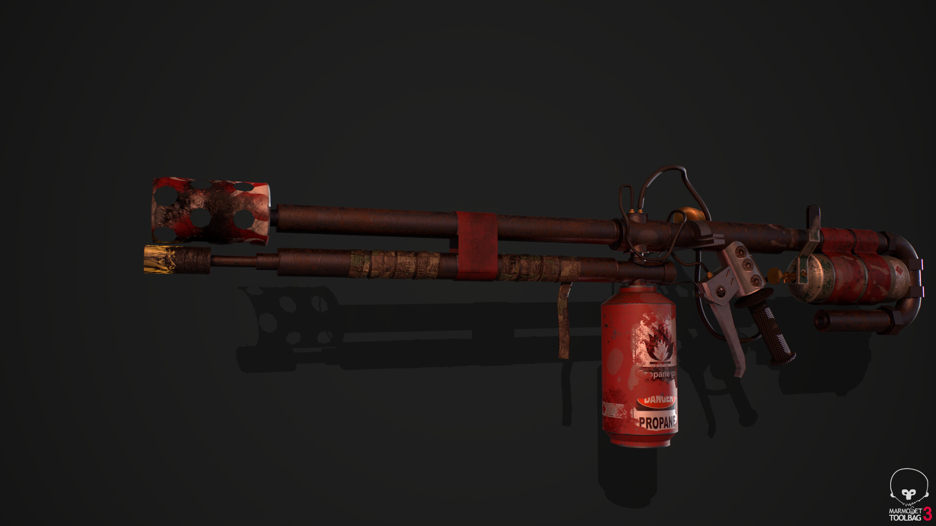 ArtStation - Flame thrower