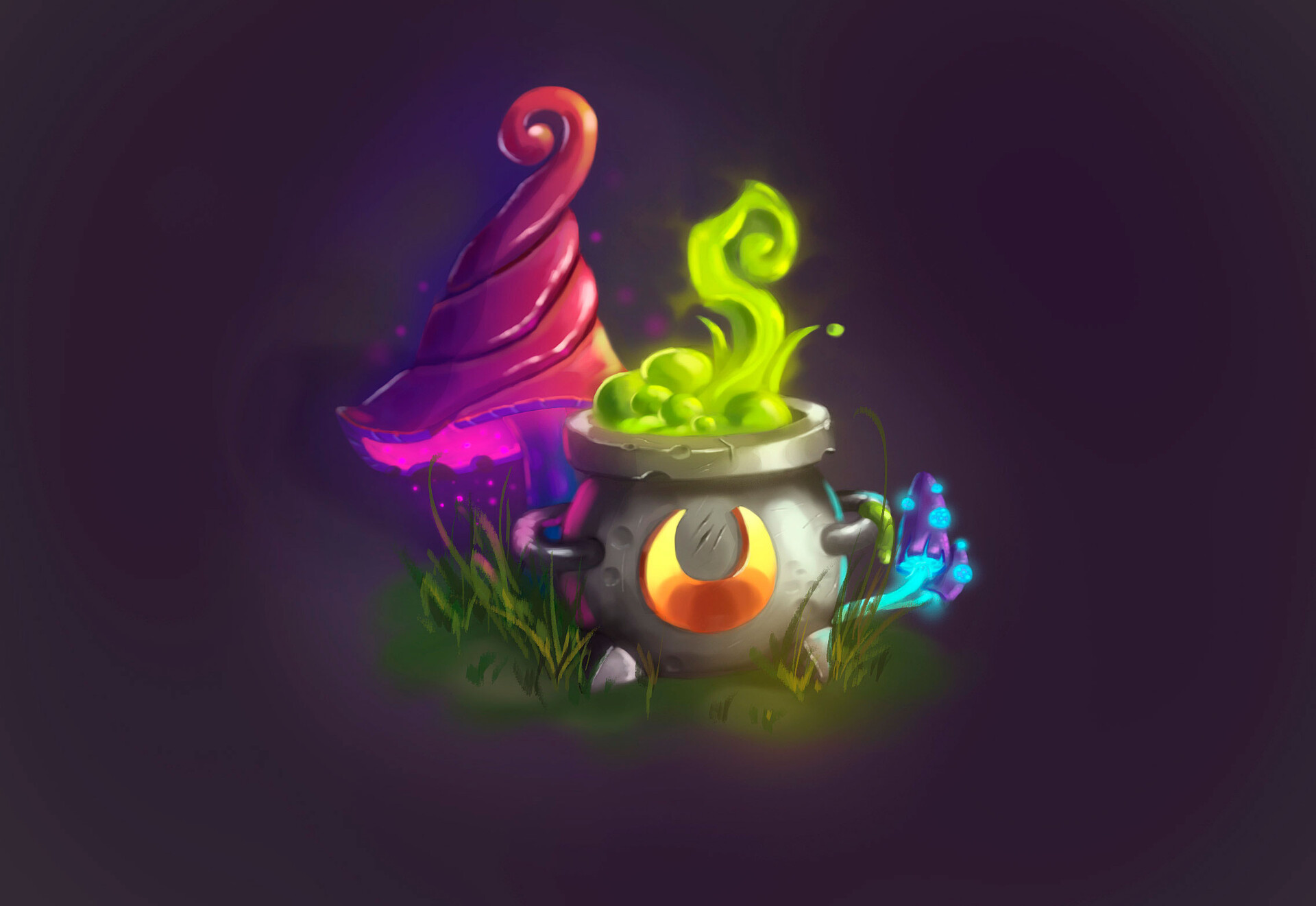 ArtStation - Witch's cauldron