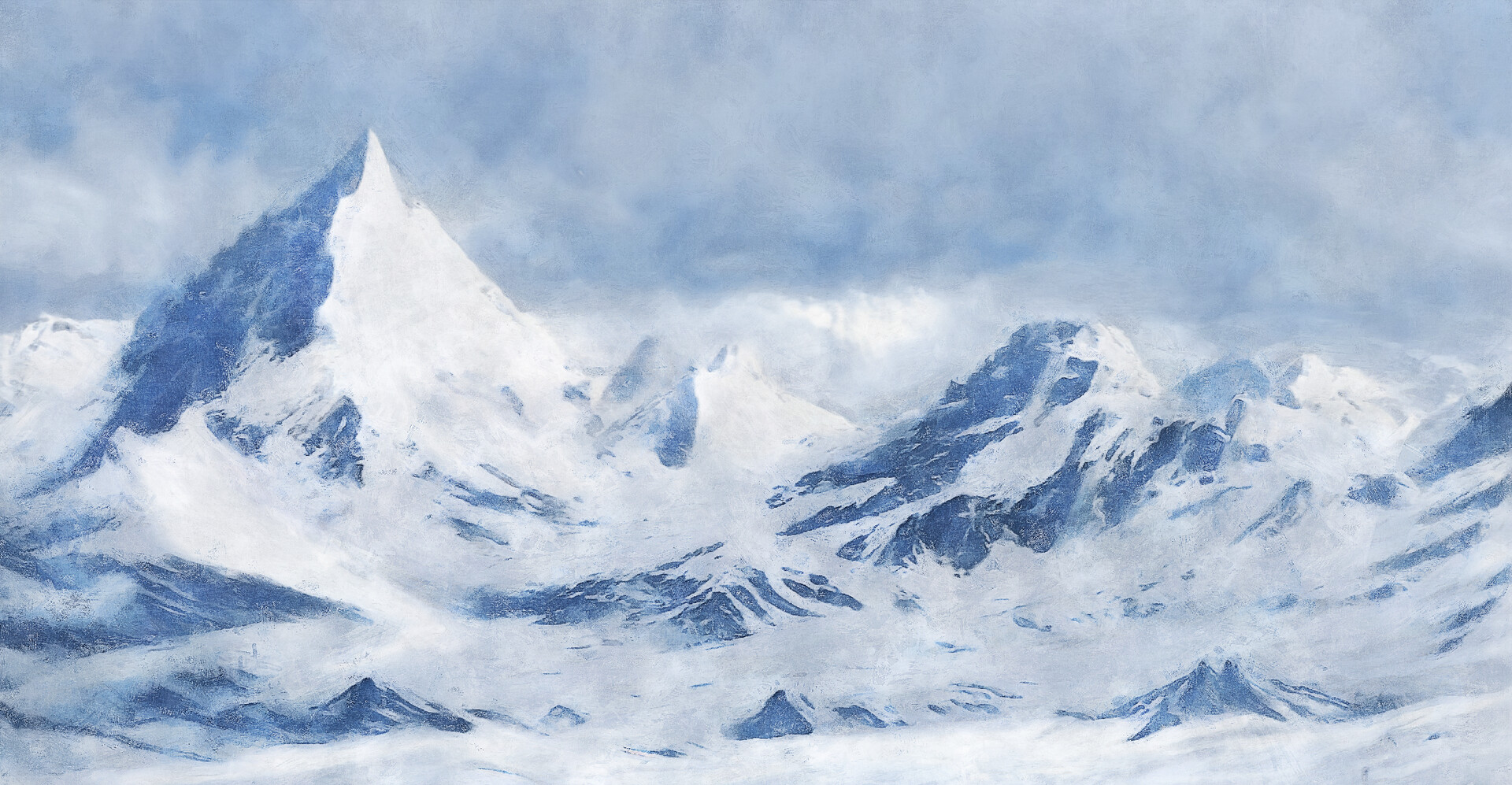 ArtStation - Icy Mountains