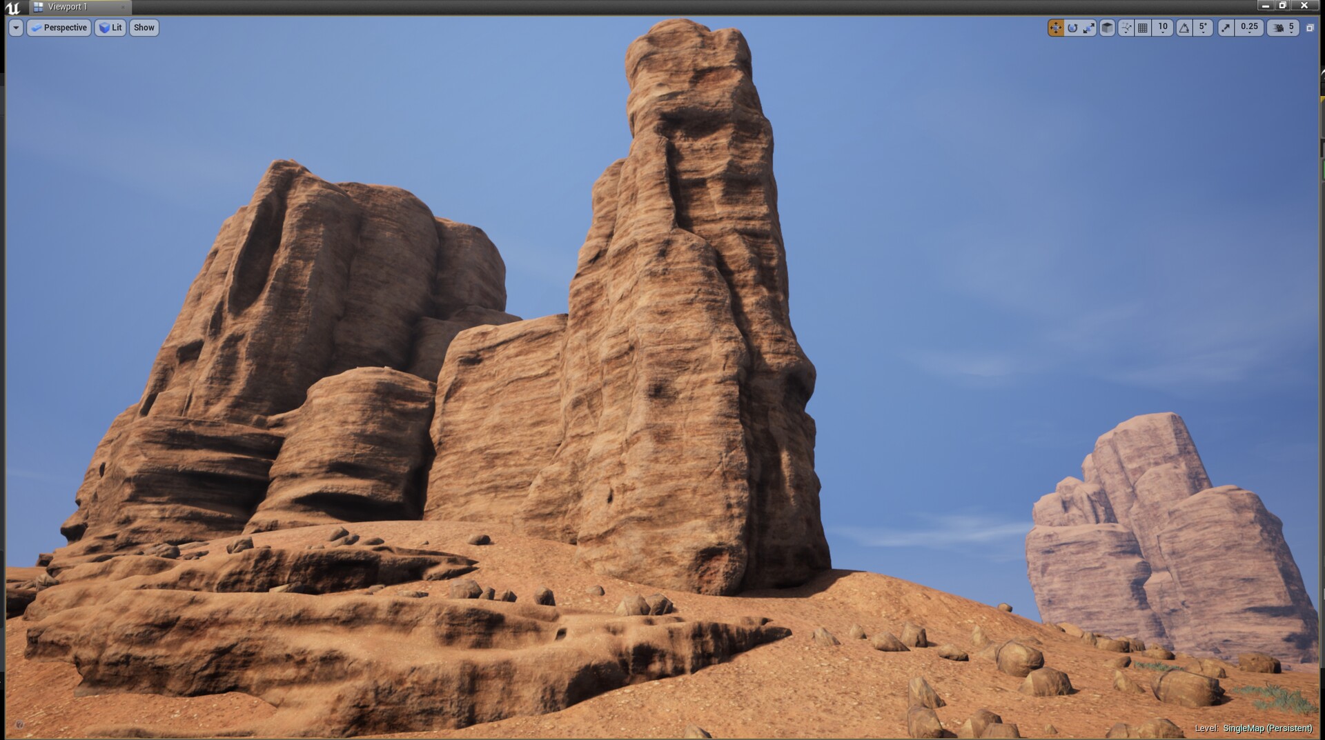 ArtStation - Modular Desert Cliffs