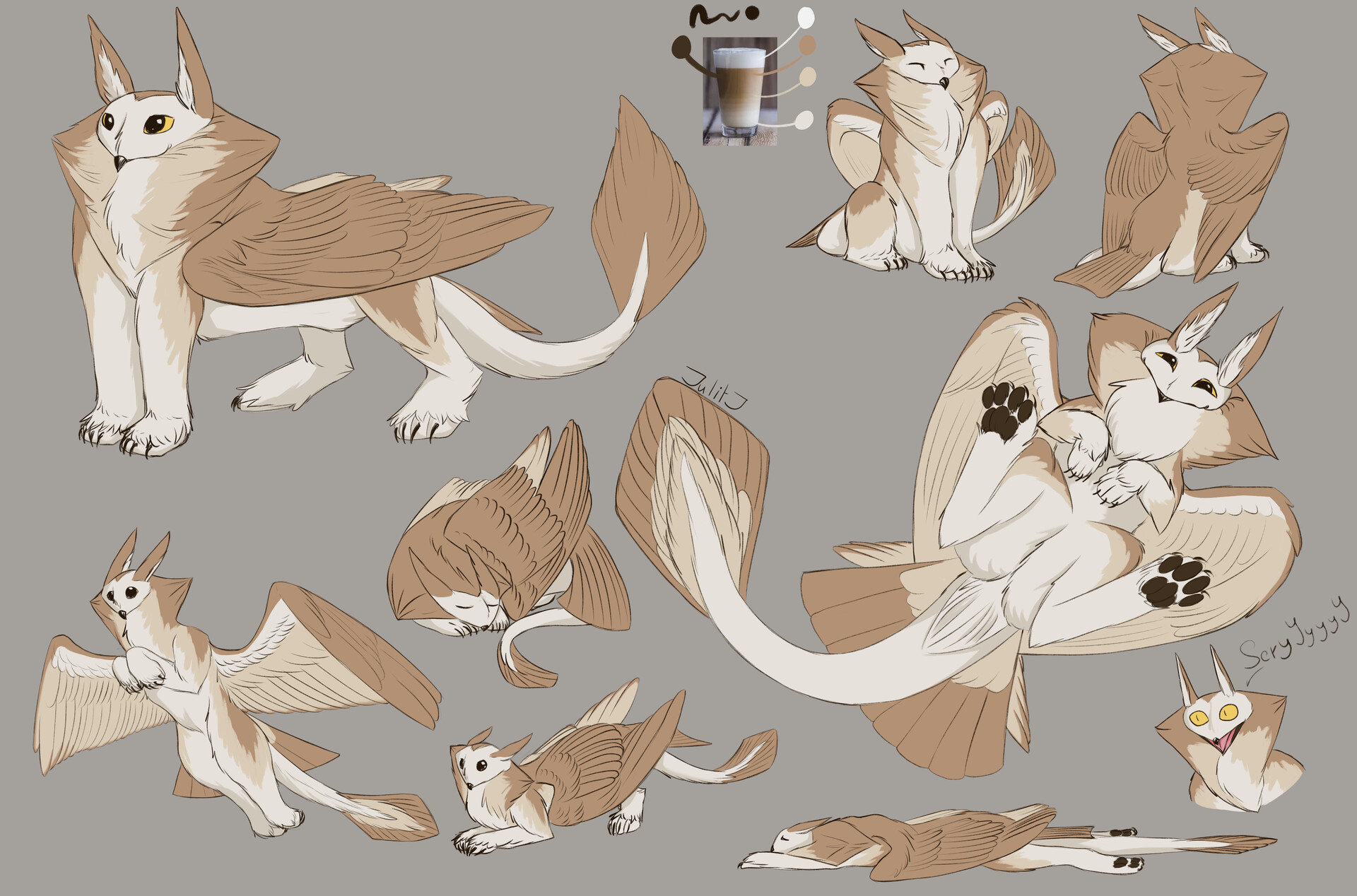 how to draw owl griffin