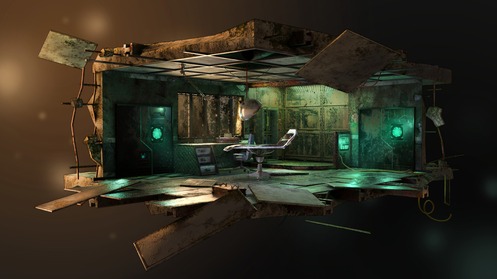 ArtStation - Lab Diorama