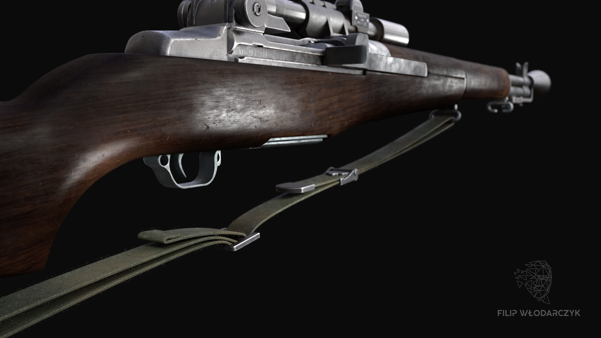 Filip Włodarczyk - M1 Garand - Scoped variant (M1D)