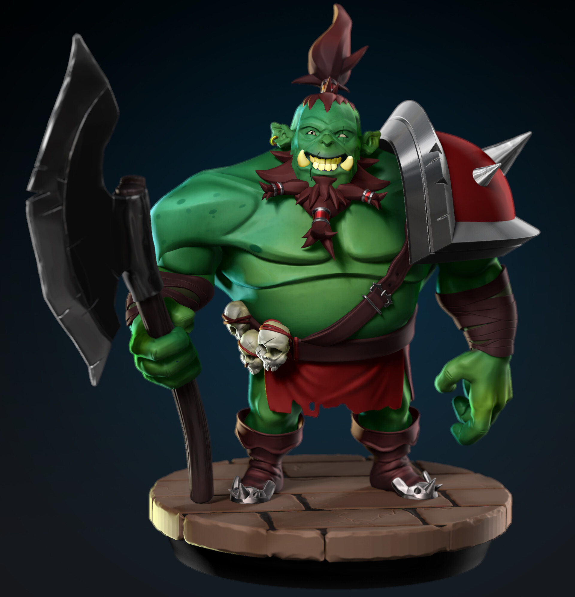 ArtStation - Durork, the Orc