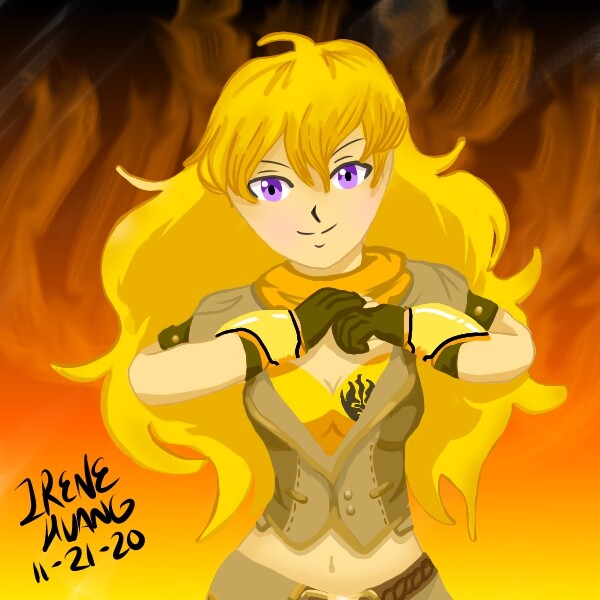 ArtStation - RWBY- Yang Xiao Long
