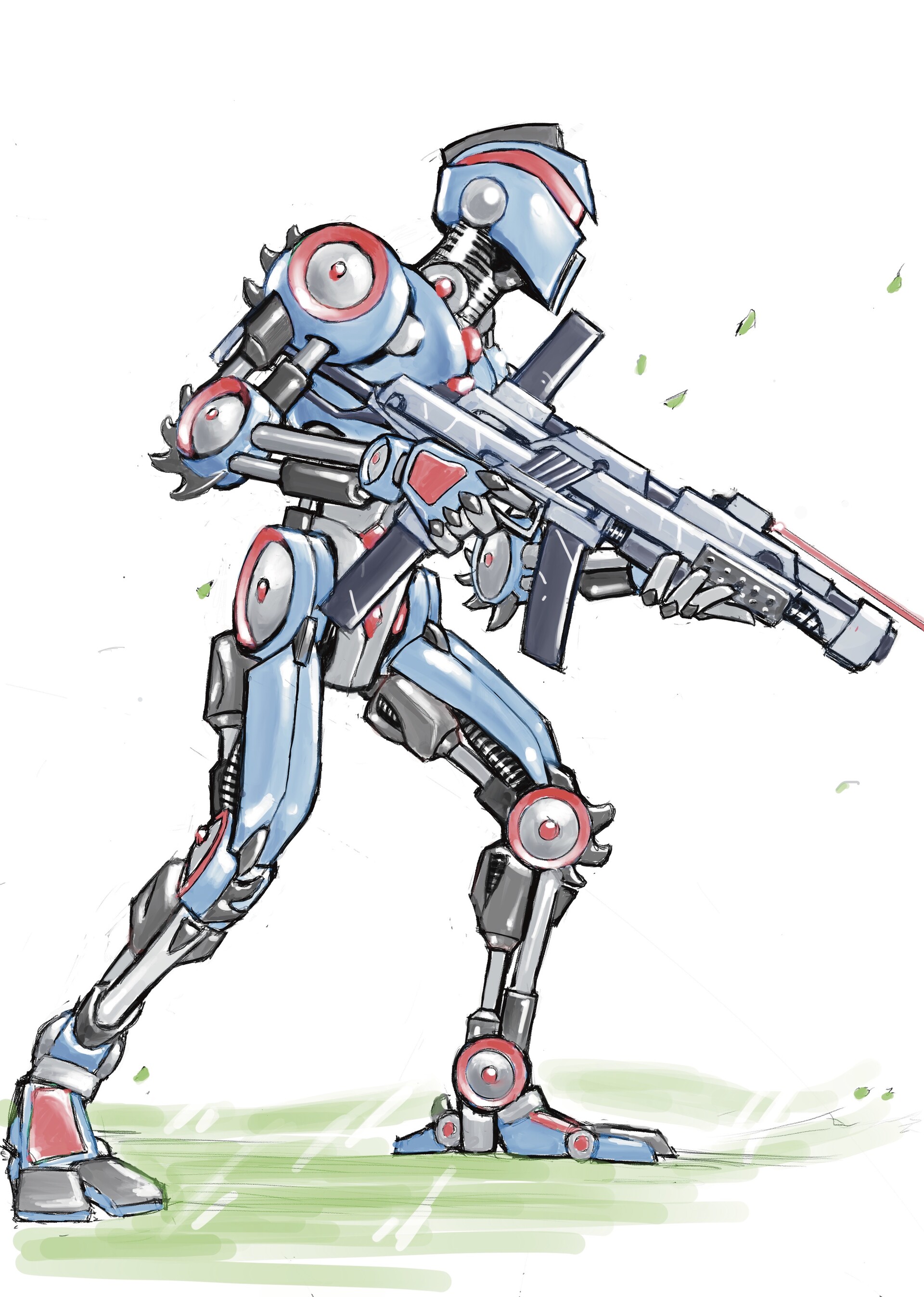 ArtStation - Gunner concept art