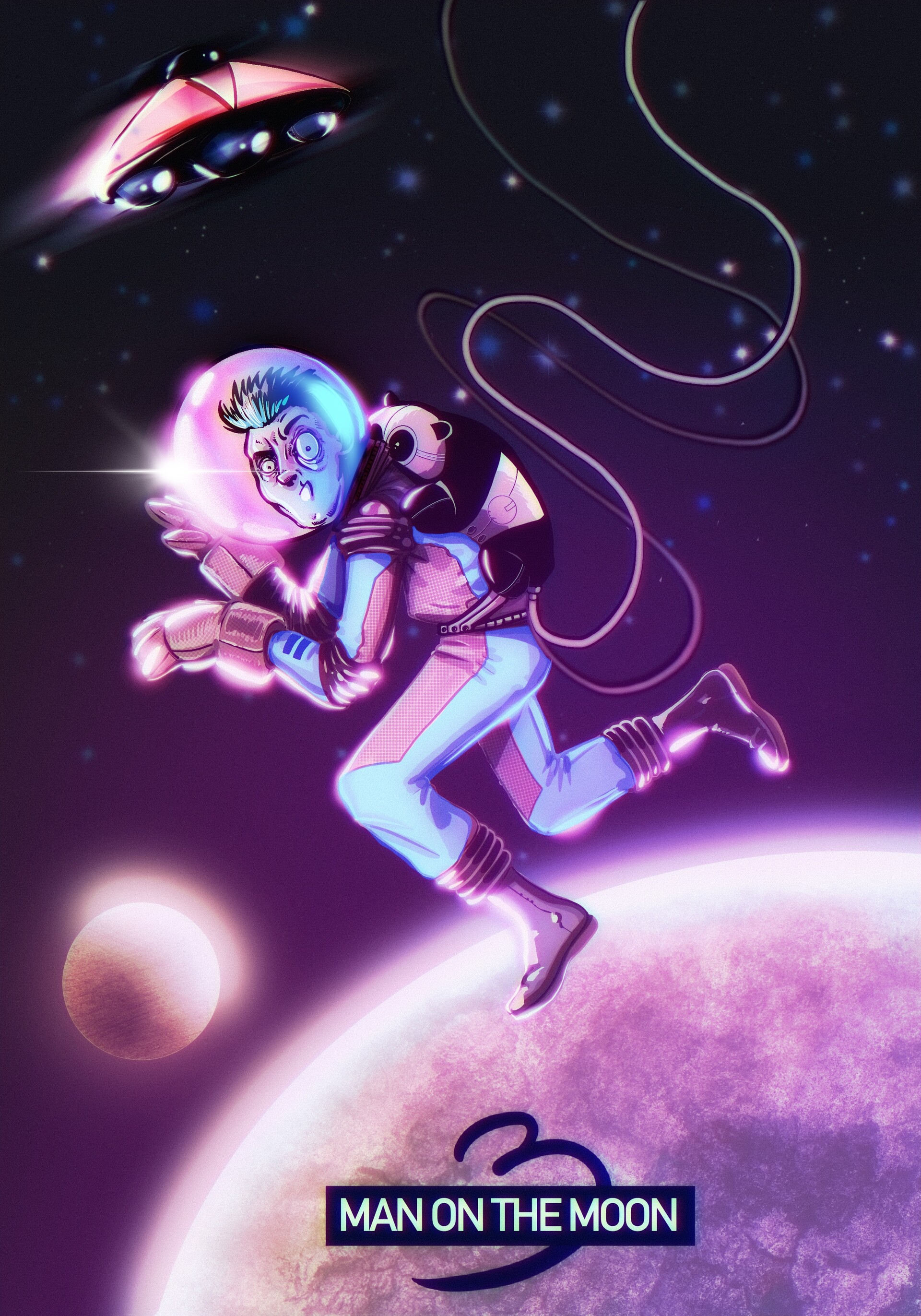 ArtStation - Man on the Moon 3