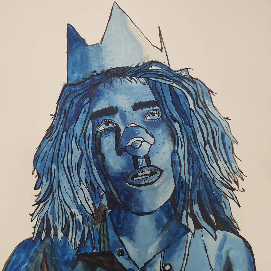 ArtStation - Self Portrait as King Paimon