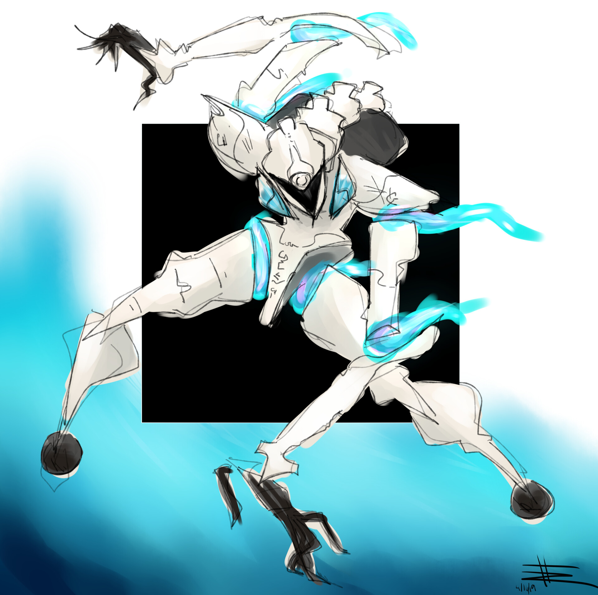 ArtStation - Aether Golem Concept